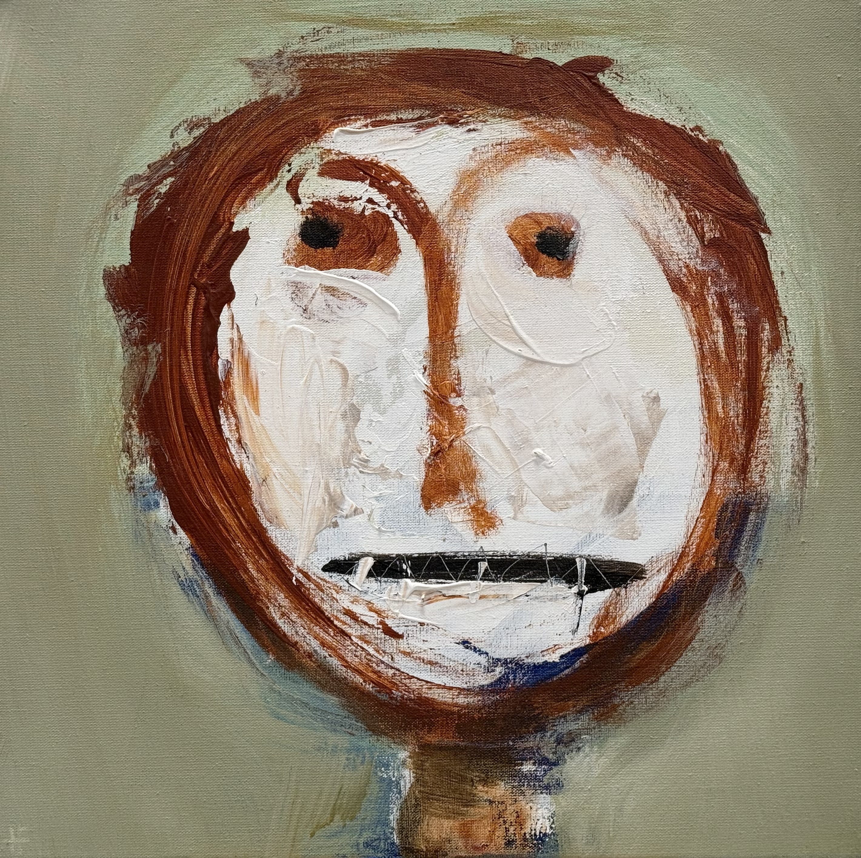 Henry Fraser (Scottish Contemporary), Shane, oil on canvas, signed and ...