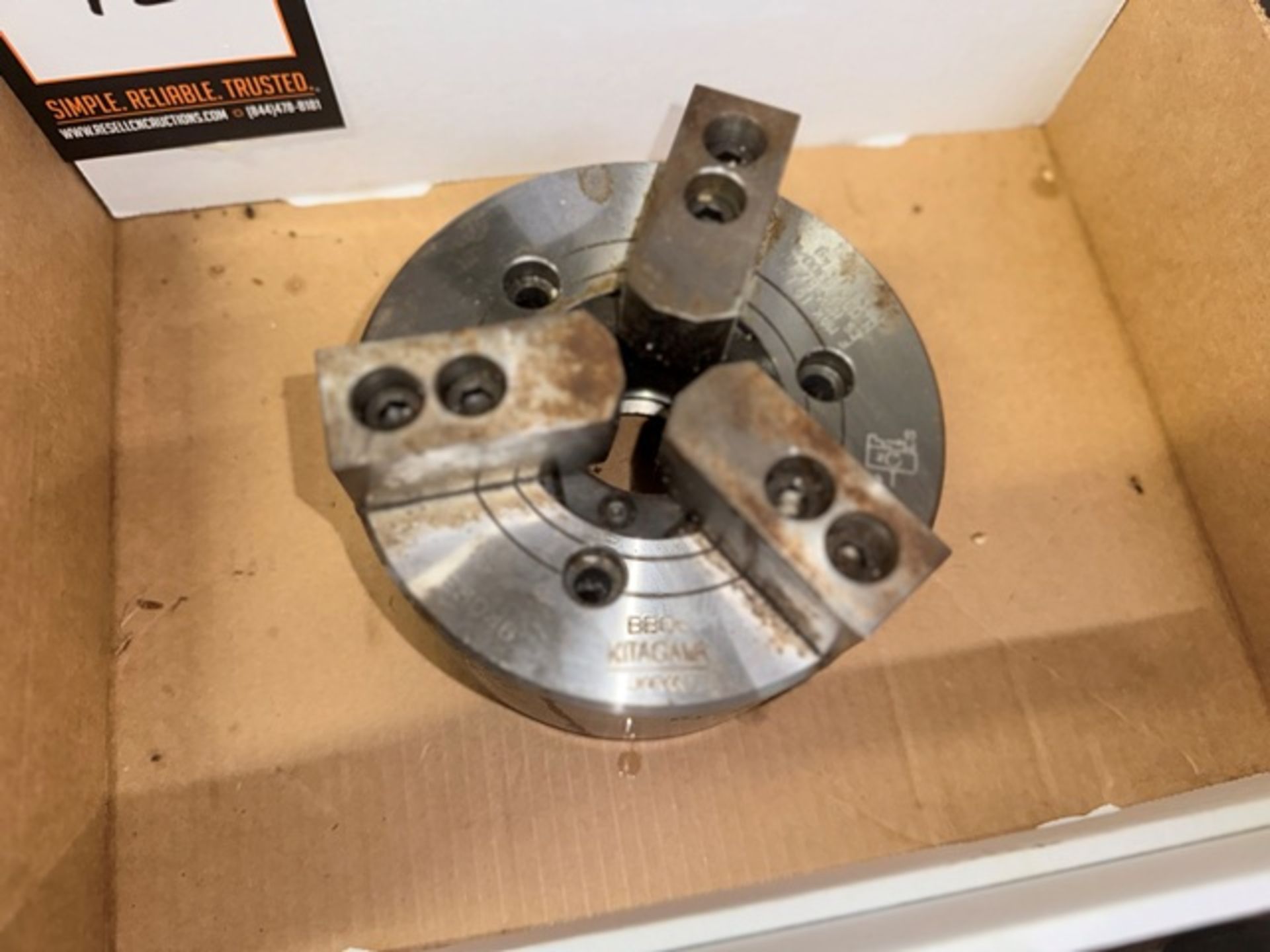 6-1/2" Kitagawa Model BB06; 3-Jaw Chuck