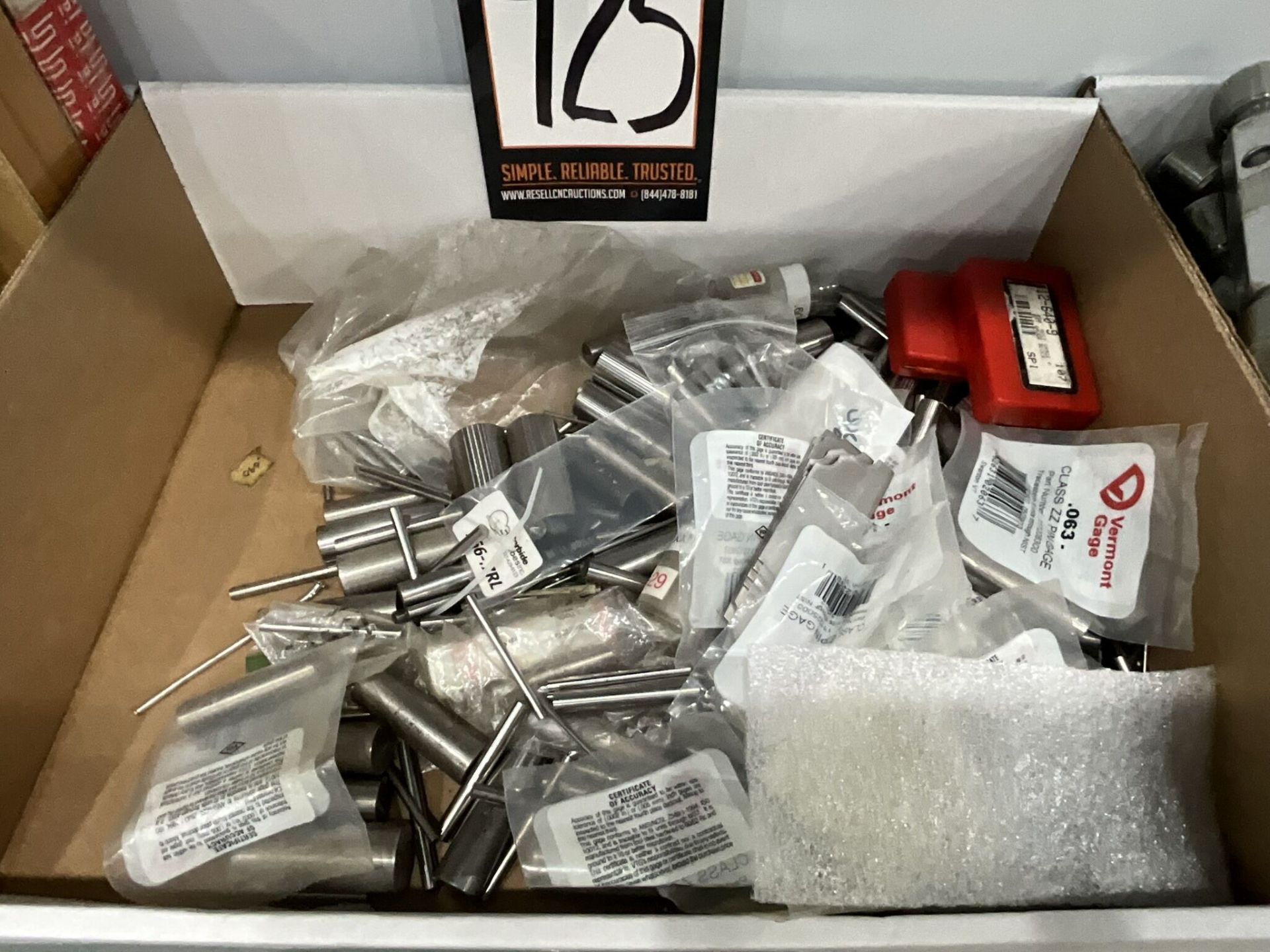 (3) Boxes of Ring / Thread / Pin Gages