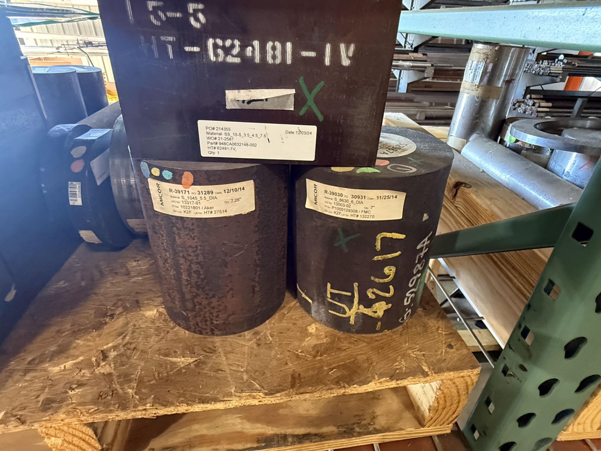 Misc. Steel, Stainless Steel, & Delrin - Blocks, Rounds (K2D, K2E, K2F ...