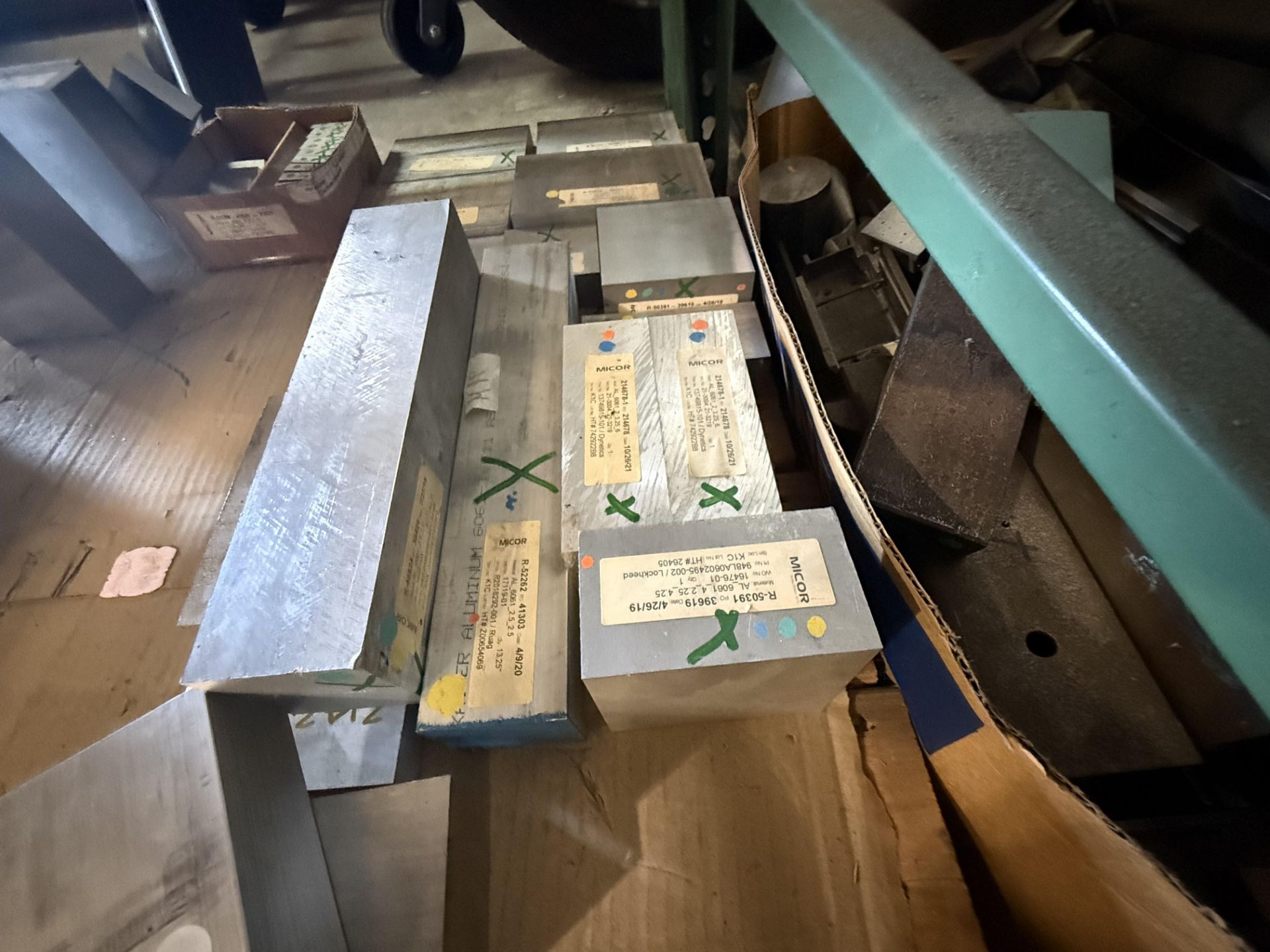 Misc. Stainless Steel & Aluminum - Bars, Rounds (K1A, K1B, K1C) Removal ...