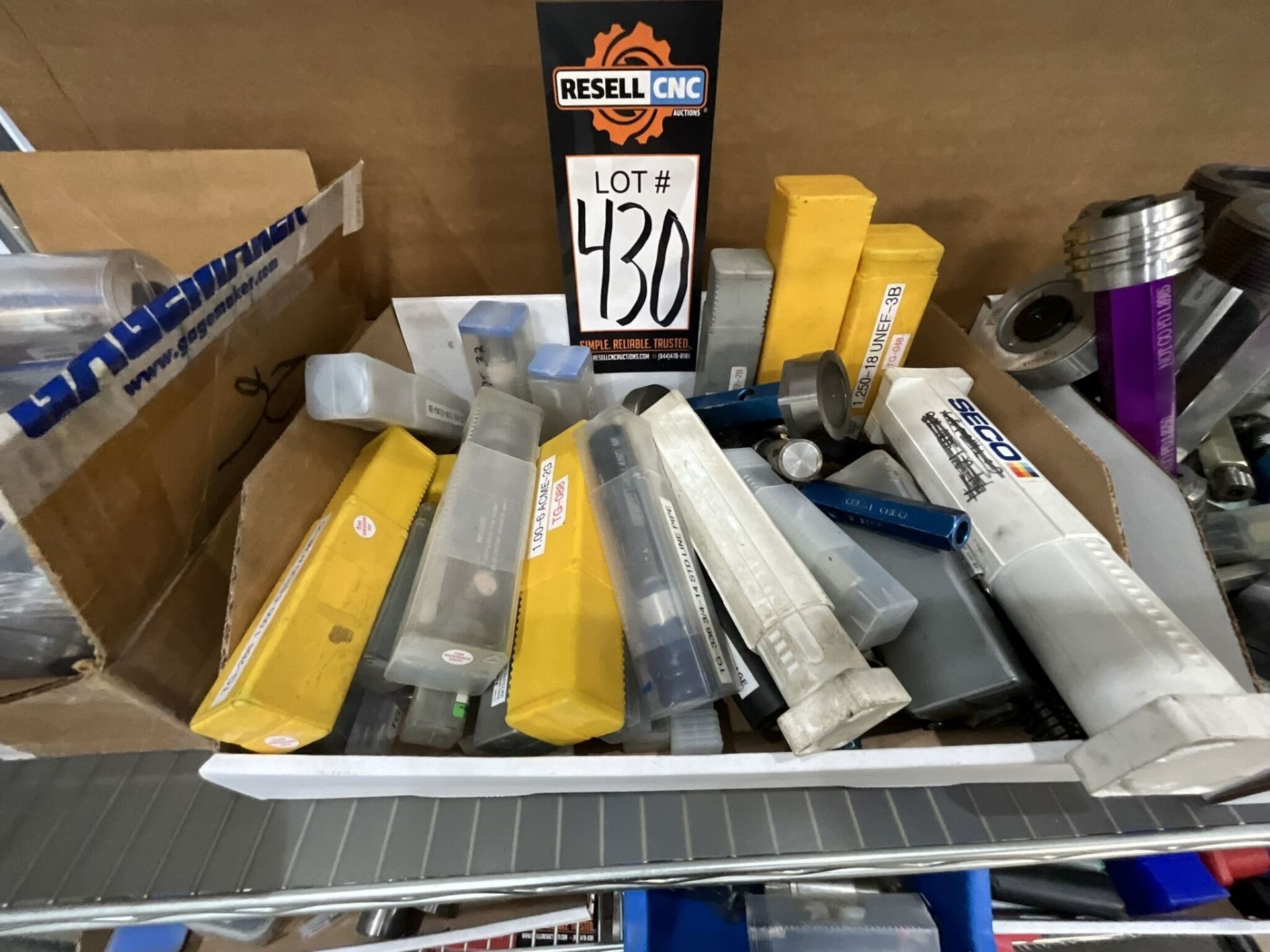 (3) Boxes of Ring / Thread / Pin Gages