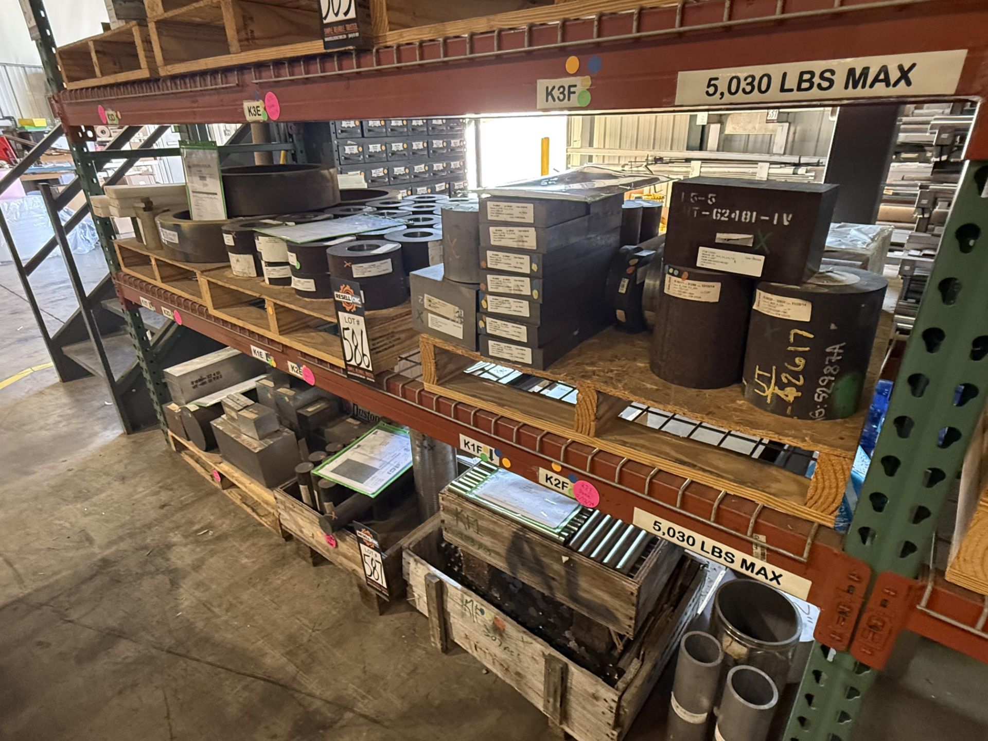 Misc. Steel, Stainless Steel, & Delrin - Blocks, Rounds (K2D, K2E, K2F ...