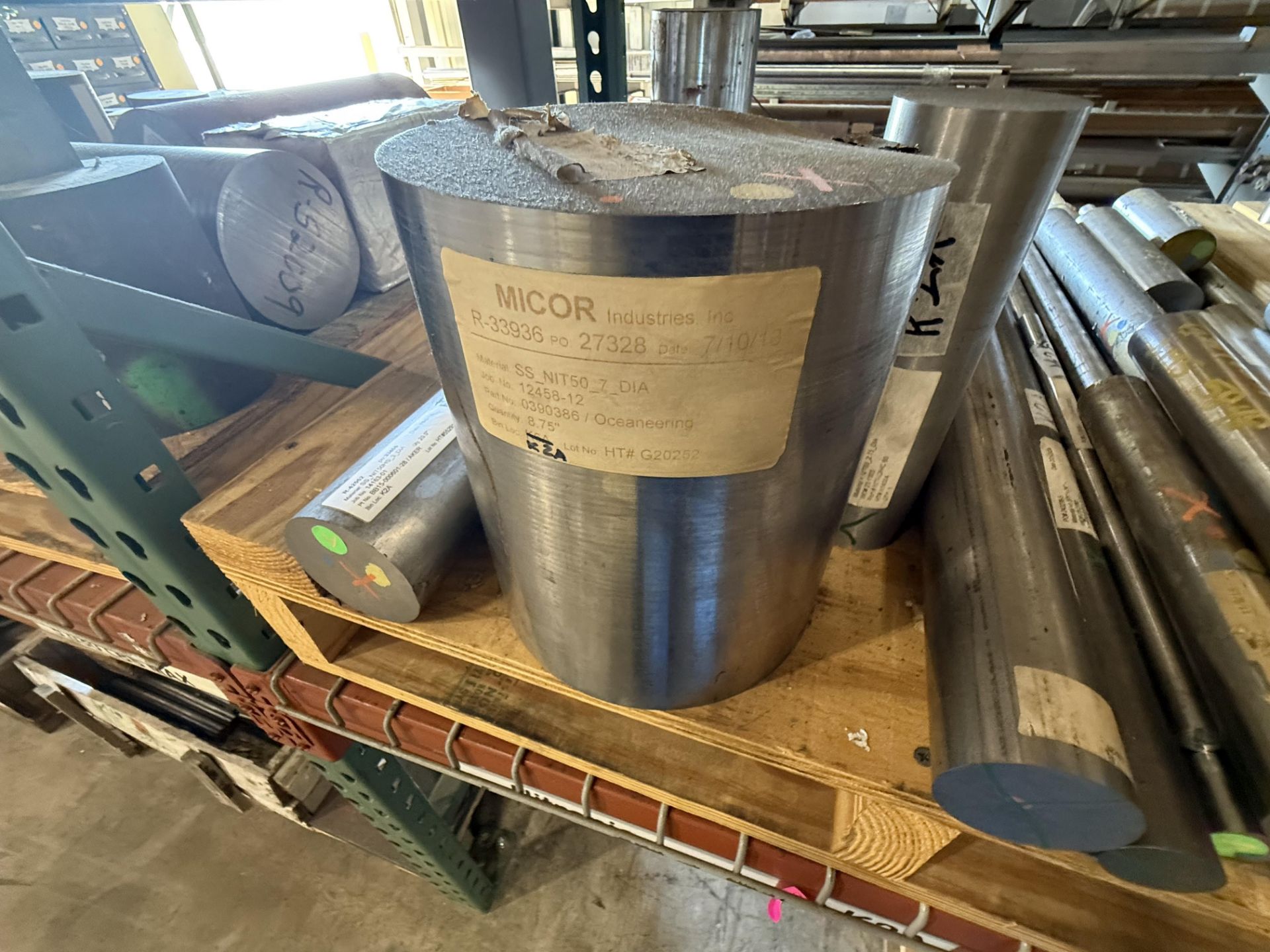 Misc. Nitronic Stainless Steel, Inconel, & Stainless Steel - Rounds ...