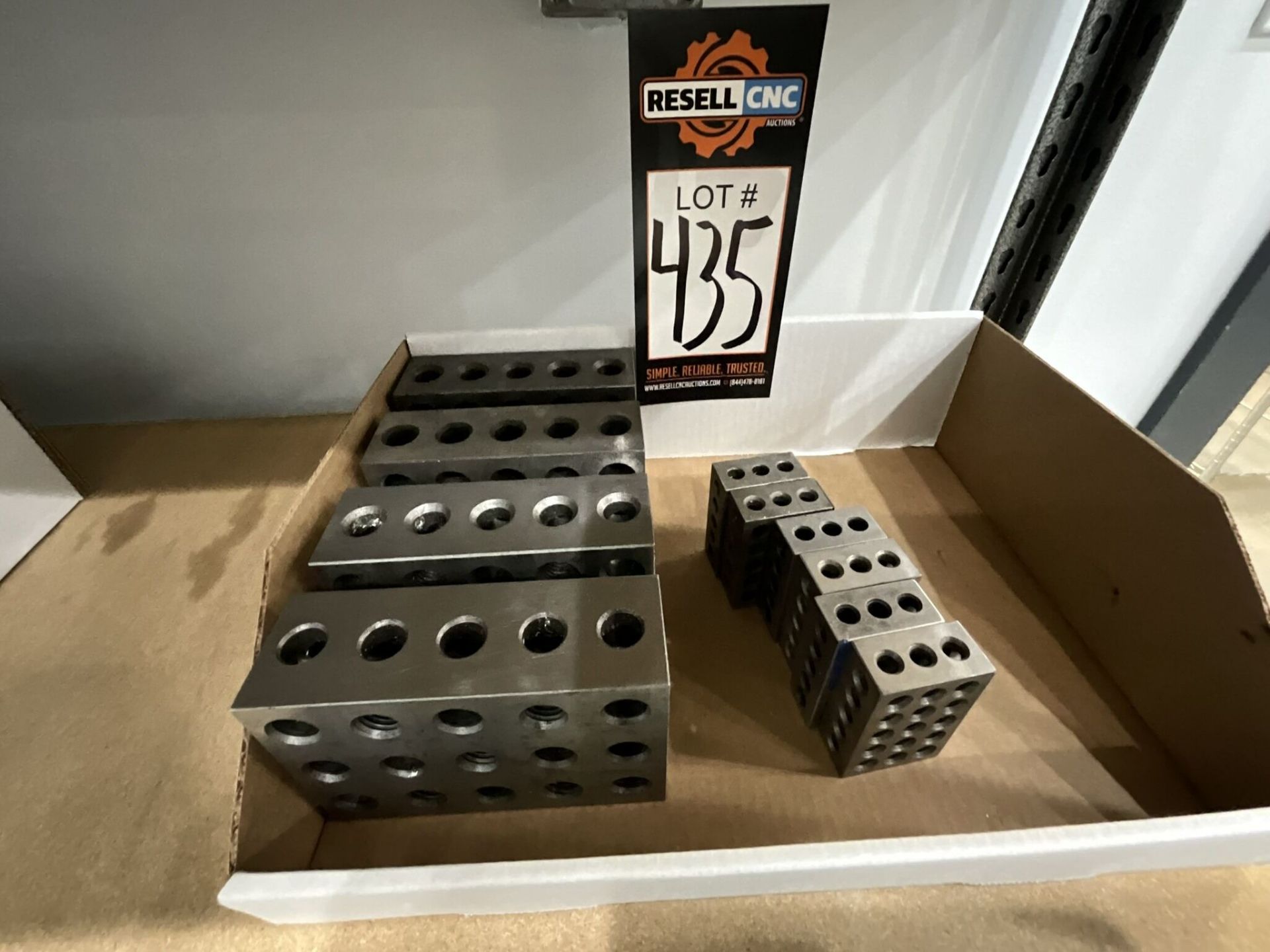 (4) 6" x 4" Blocks, (6) 2" x 3" Blocks