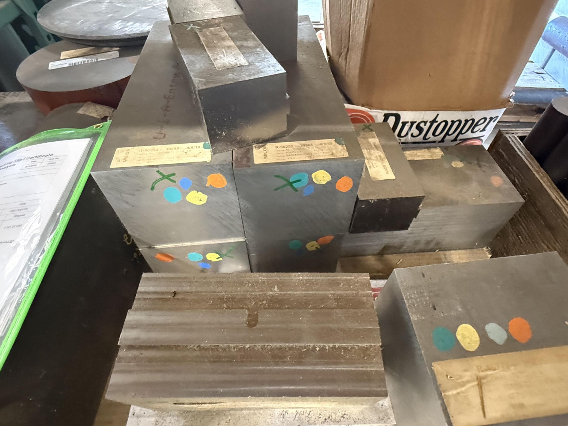 Misc. Steel & Aluminum - Blocks, Rounds (K1D, K1E, K1F)