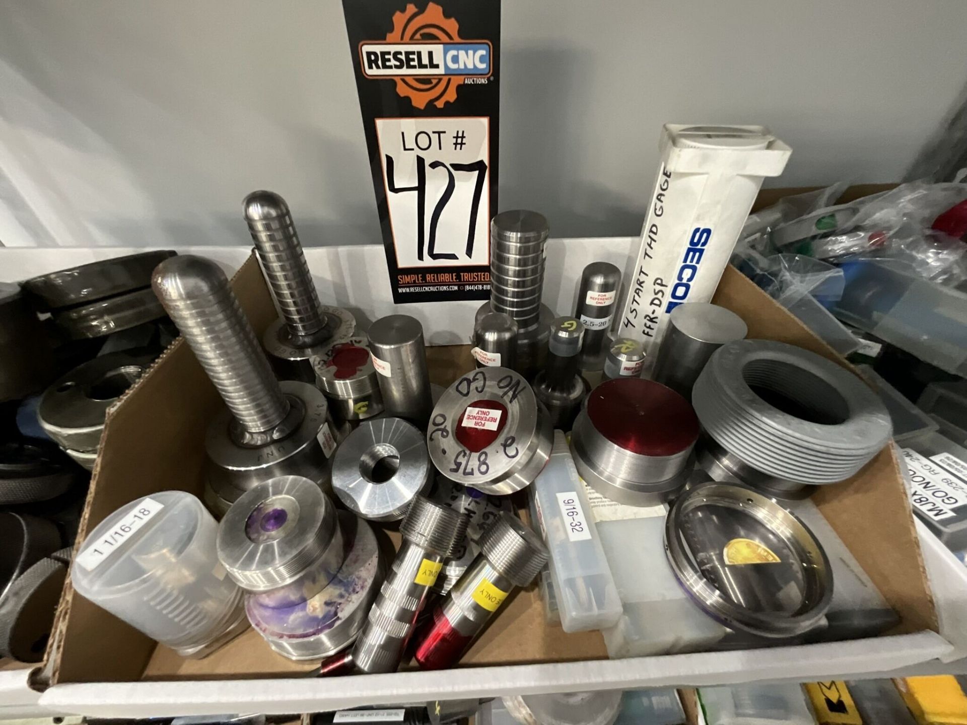 (3) Boxes of Ring / Thread / Pin Gages