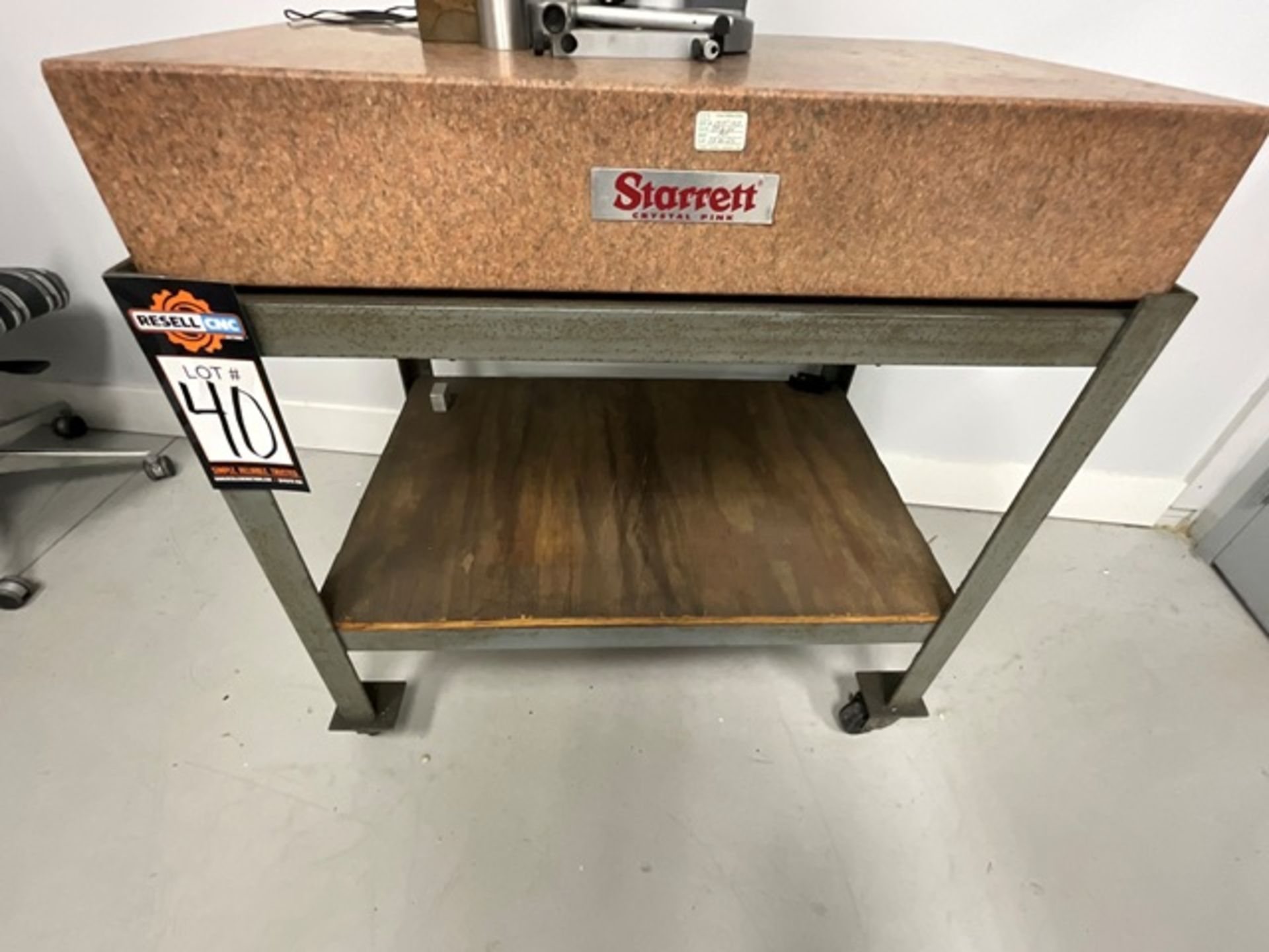 2" x 3" x 6" Granite Plate with Stand