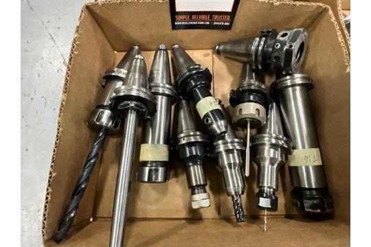 (10) CAT 40 Tooling