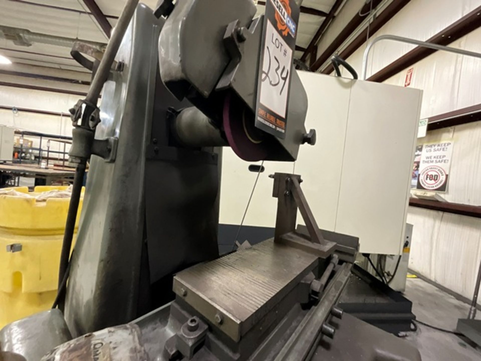 Sharp SG618 Surface Grinder with Magnetic Vise To expedite removal ...