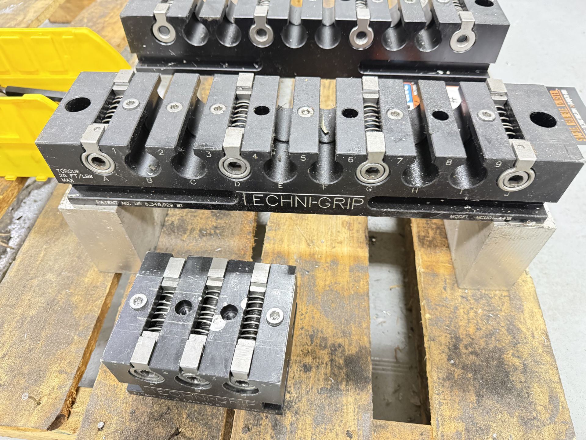 Techni-Grip Vises - (2) Model MCU01-A416, 15.75 x 3.75 x 2.75" - (1 ...