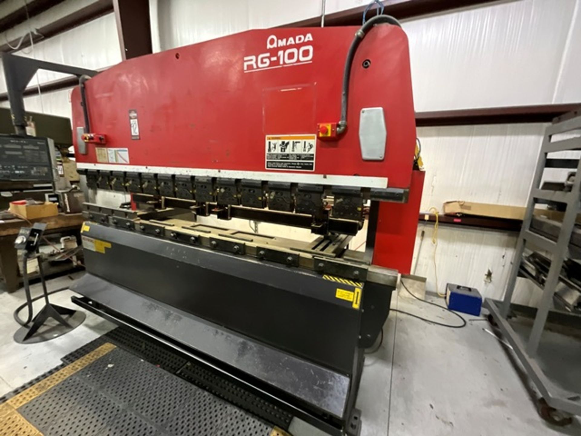 Amada Model RG-100 Press Brake (SN: 105739) - 100 Ton - 118.2" - NC9 ...