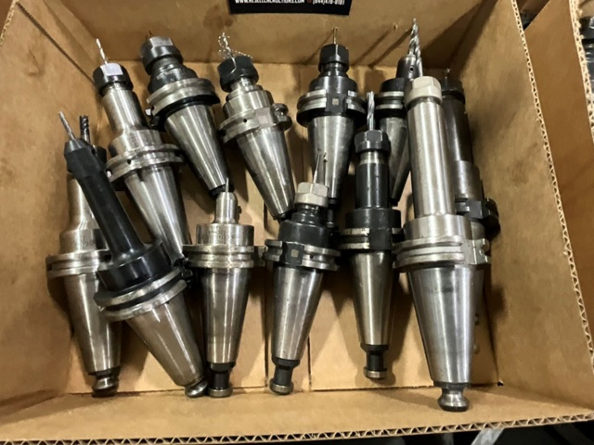 (12) CAT 40 Tool Holders