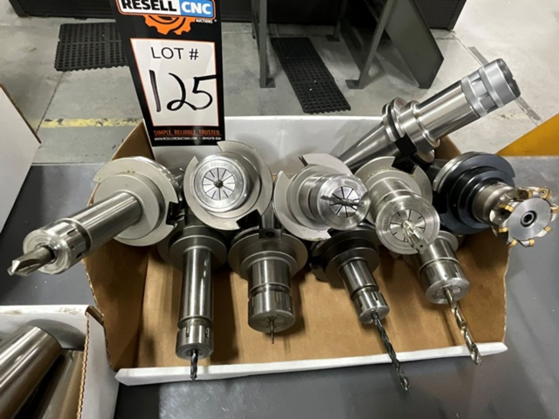 (10) CAT 50 Tool Holders - Compatible with Kitamura MyCenter HX800G