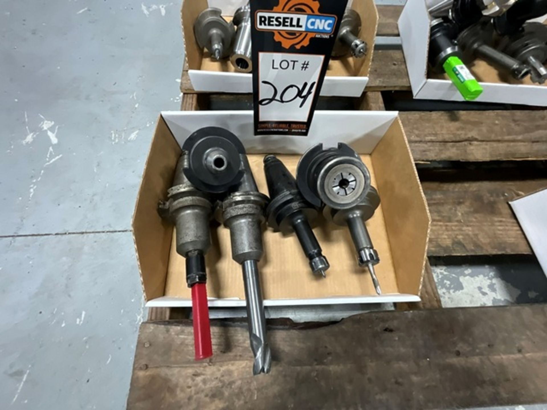 (6) CAT 50 Tool Holders