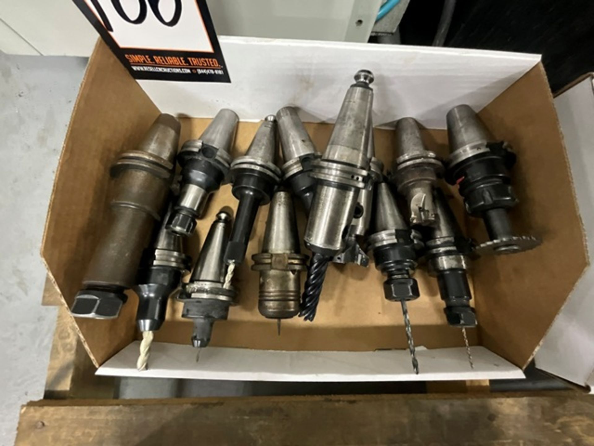 (13) CAT 40 Tooling