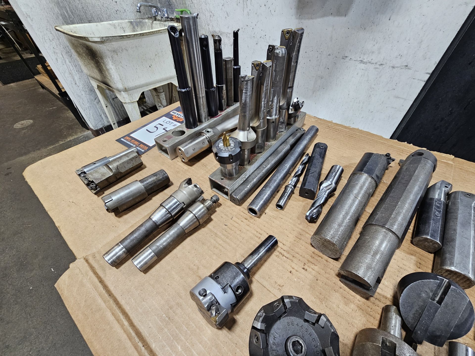 Lathe Tooling, Offset Boring Heads, Fly Cutters, R8 Tooling