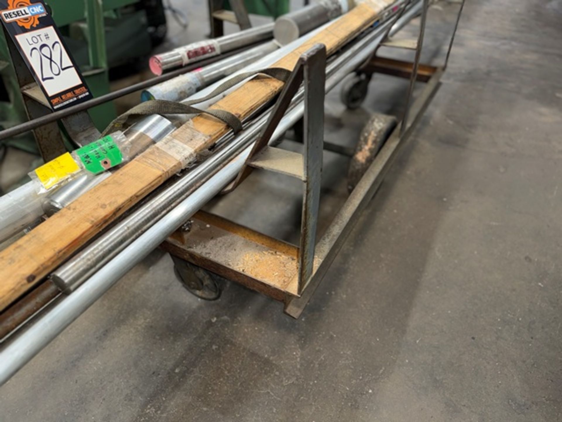 Rolling Stock Cart with Metals Inventory