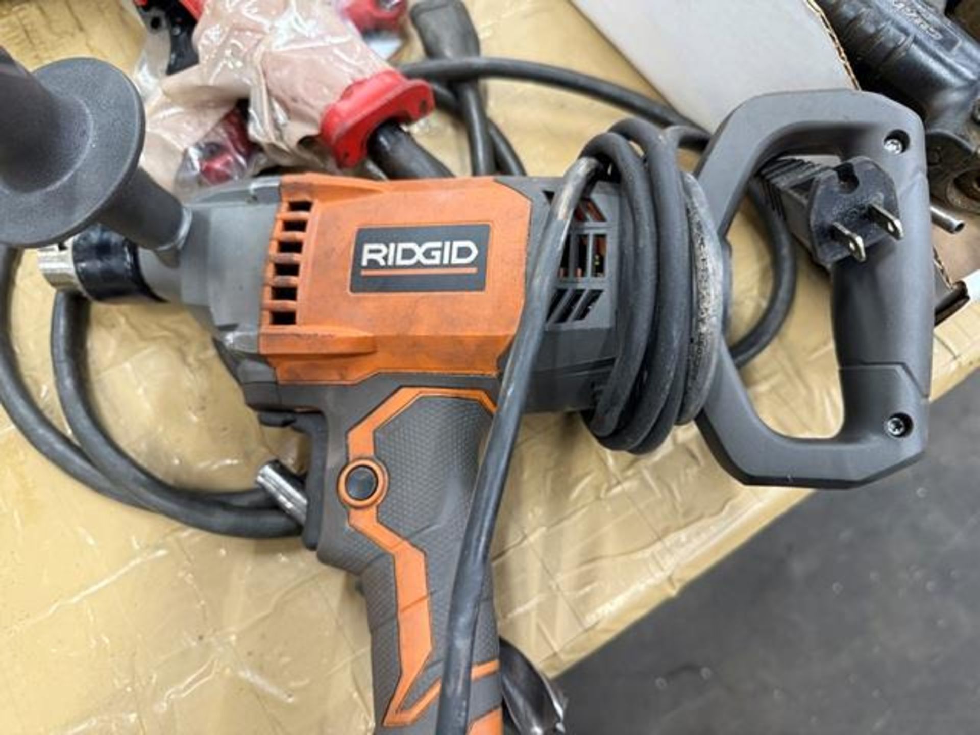 Rigid Model R7122 Electric Drill & Heavy Duty Milwaukee Electric Drill