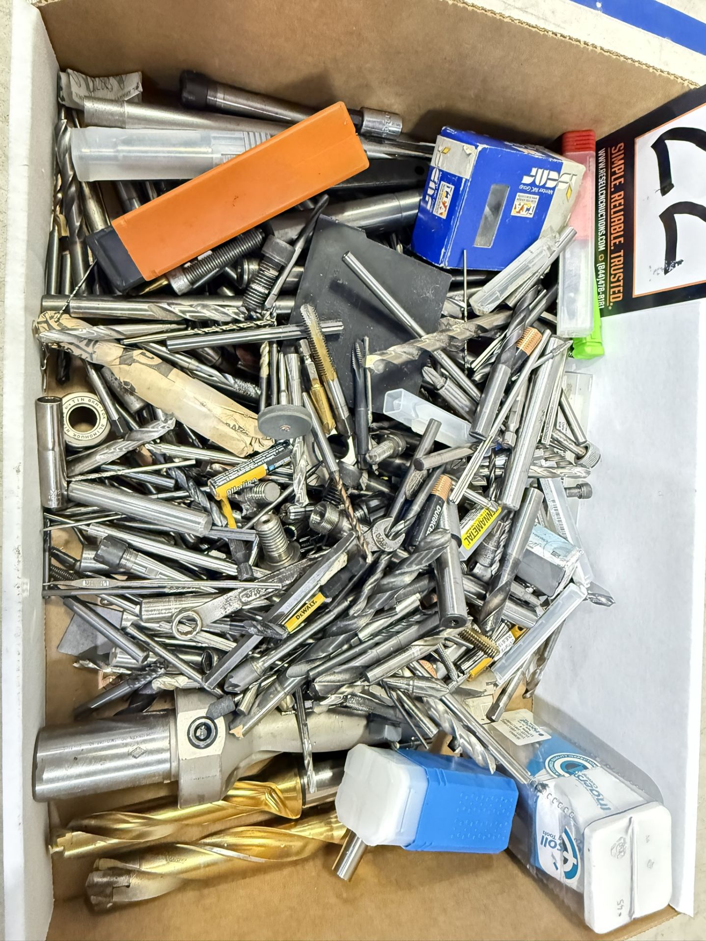 Assorted Perishable Tooling - Cutters, Drills, Inserts, Etc