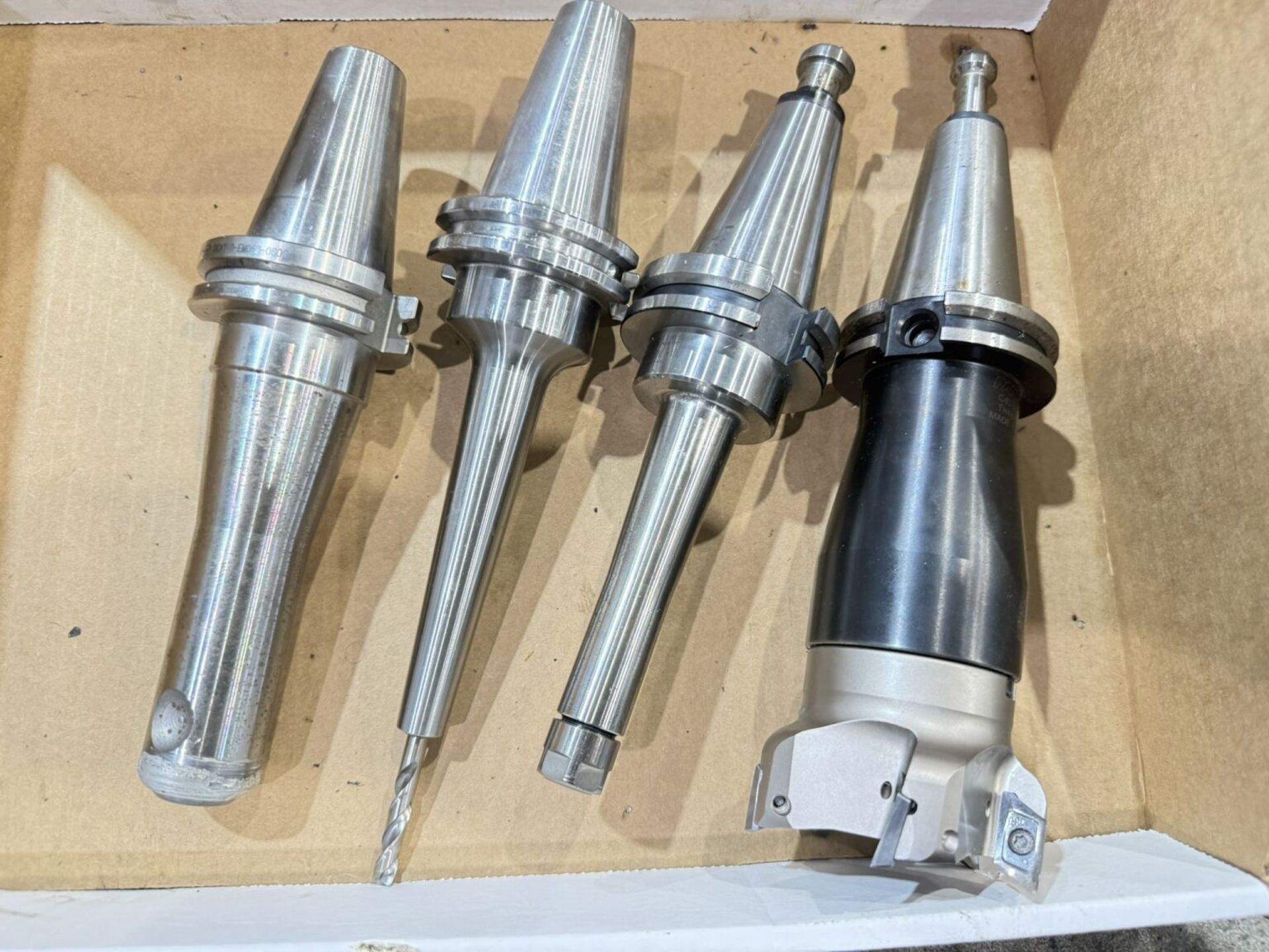 (4) 40 Taper Tool Holders