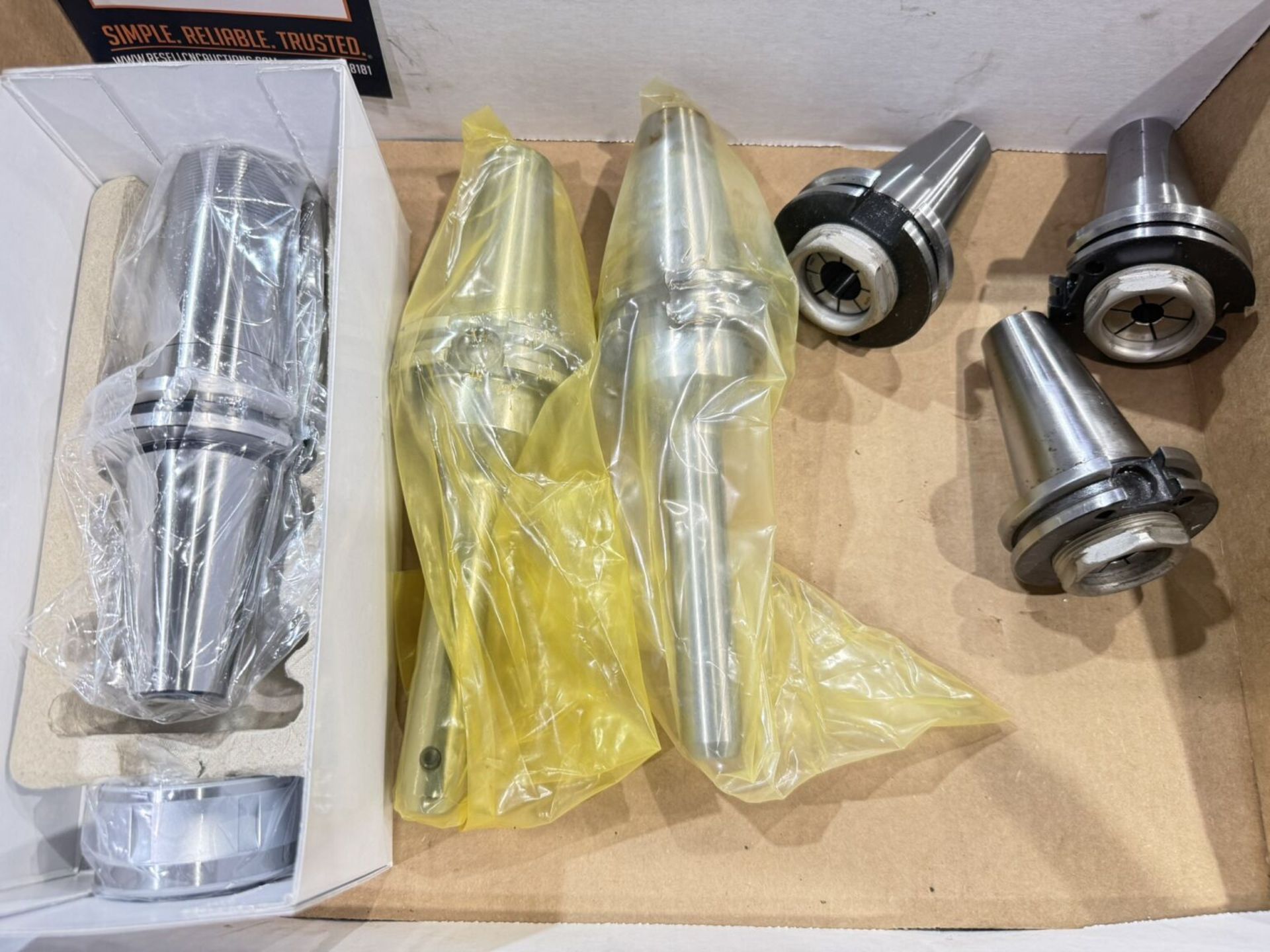 (6) 40 Taper Tool Holders