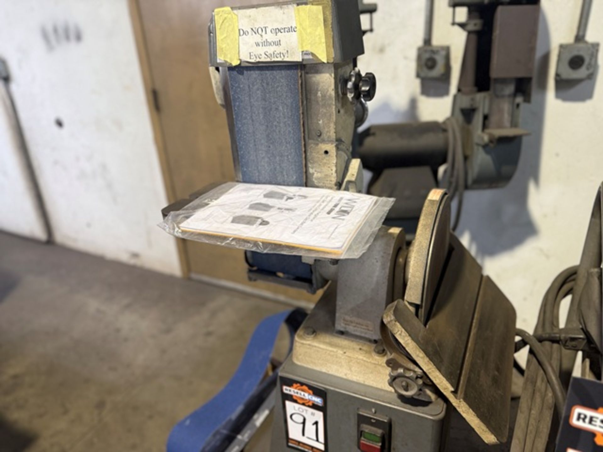 Wilton Model 4200A Combination Blet / Disc Sander; sn:009241; 6" Belt ...