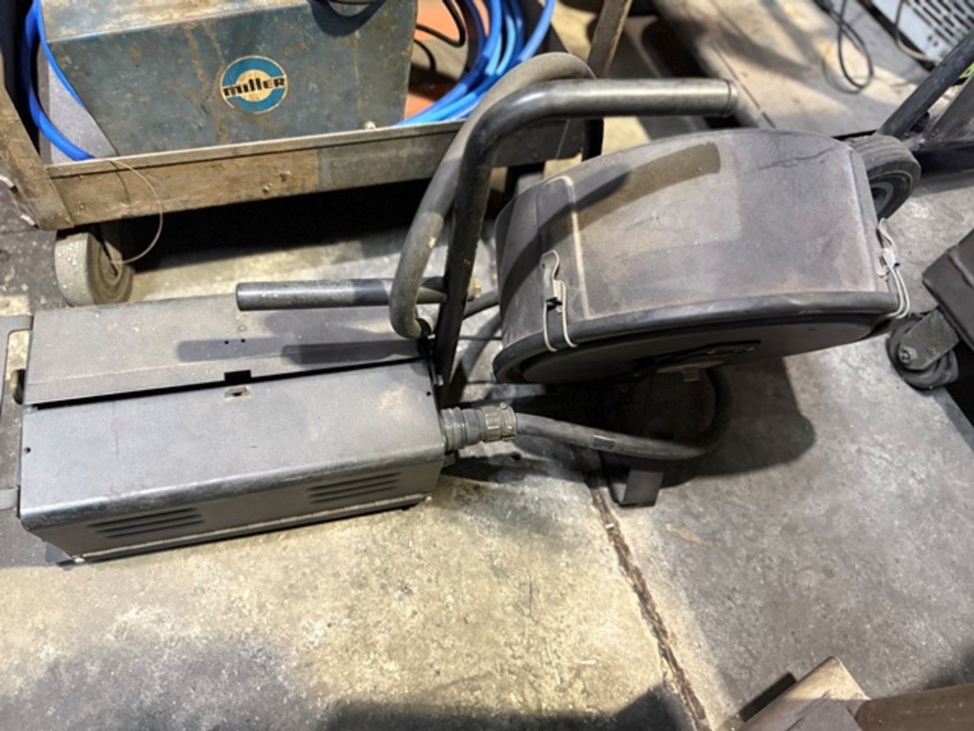 Welding Supplies, Gages, Miller Wire Feed with Cart
