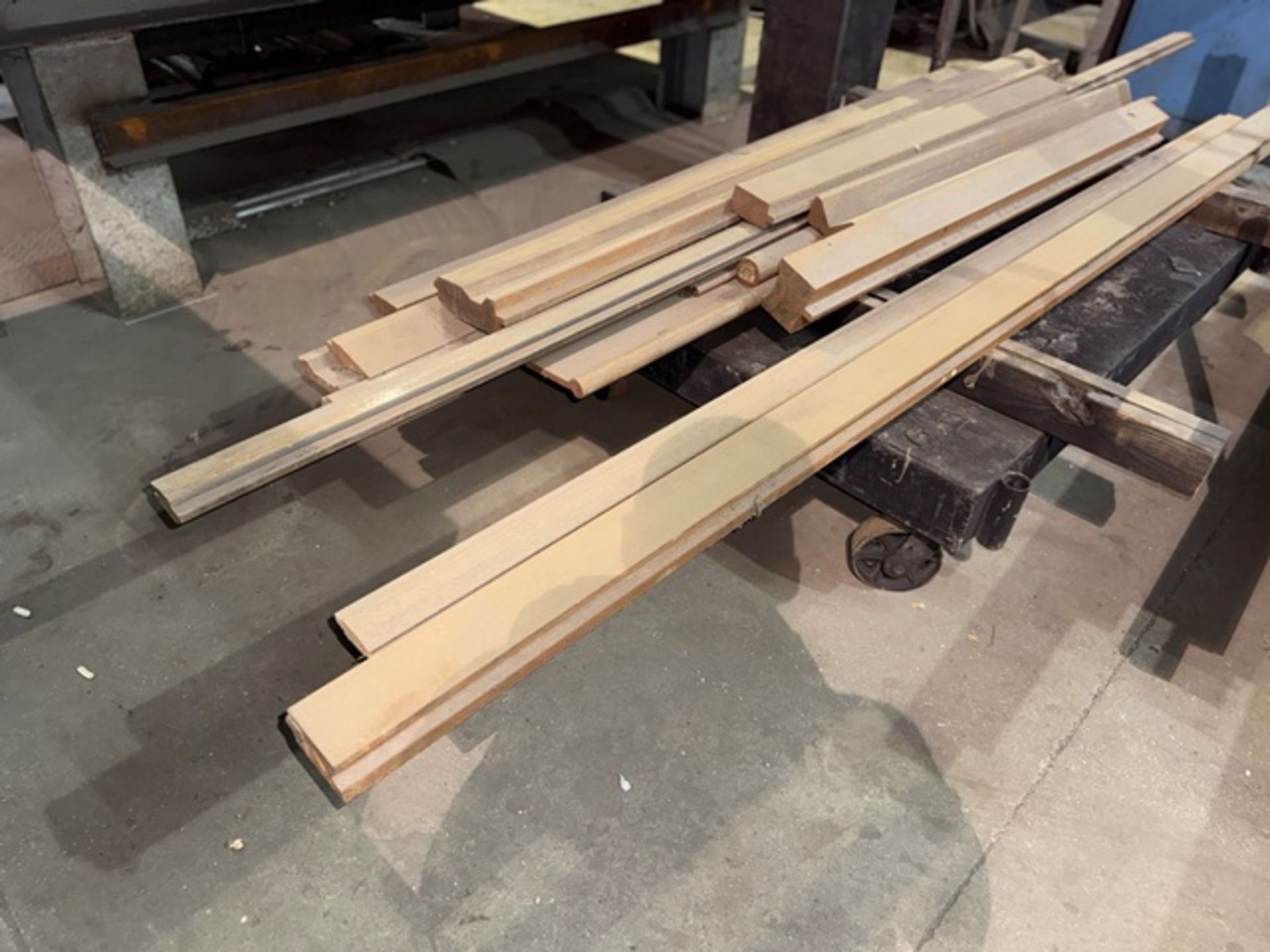 Rolling Shop Cart with Press Brake Dies