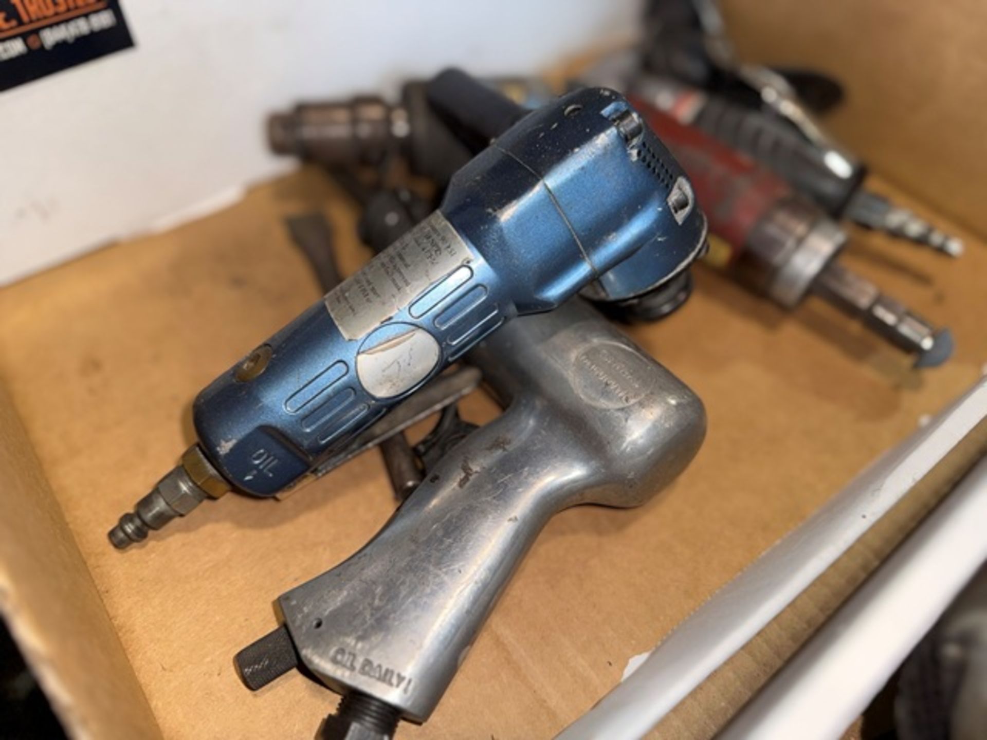 Assortment of Pneumatic Tools