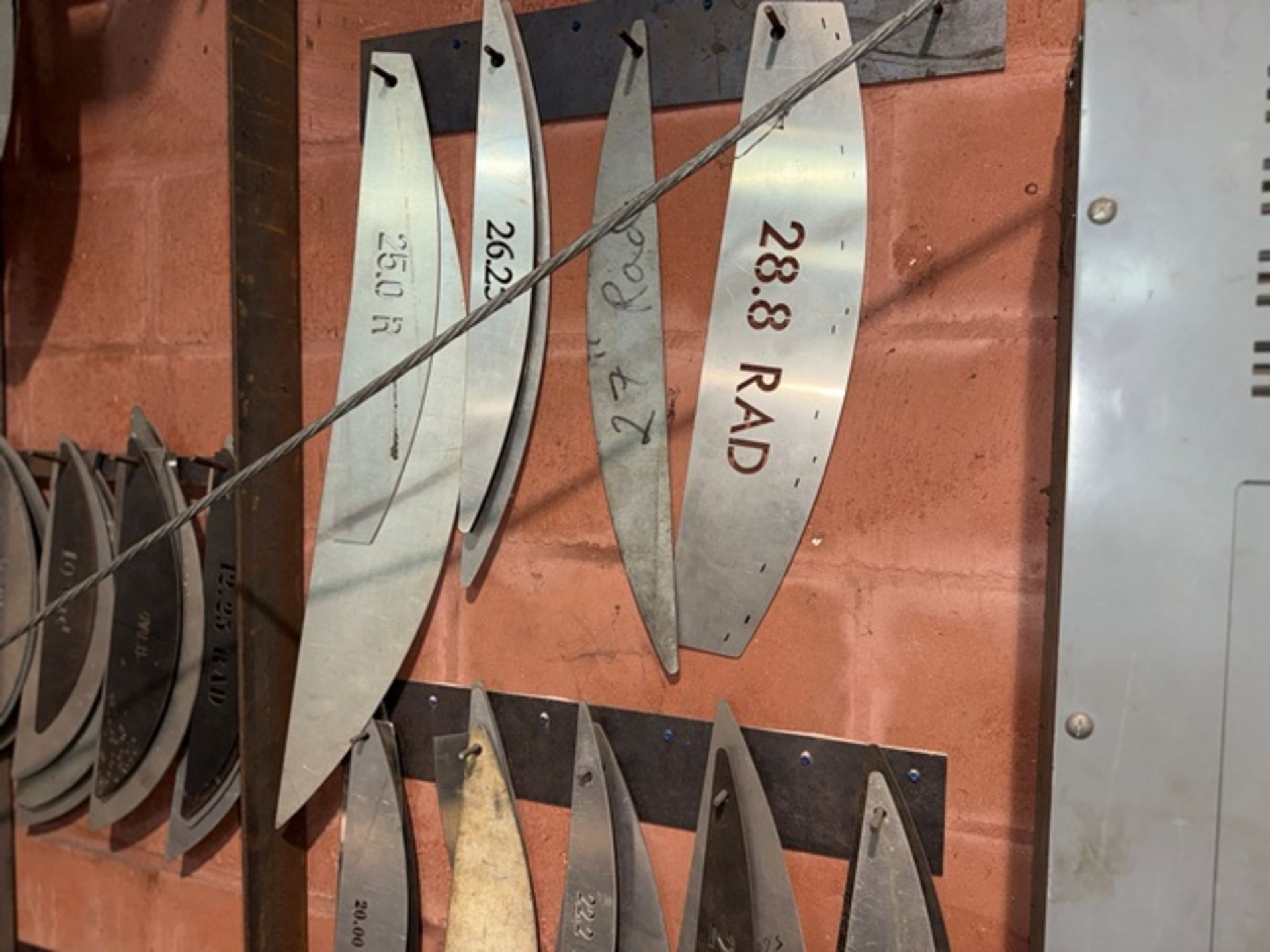 Selection of Radius Templates