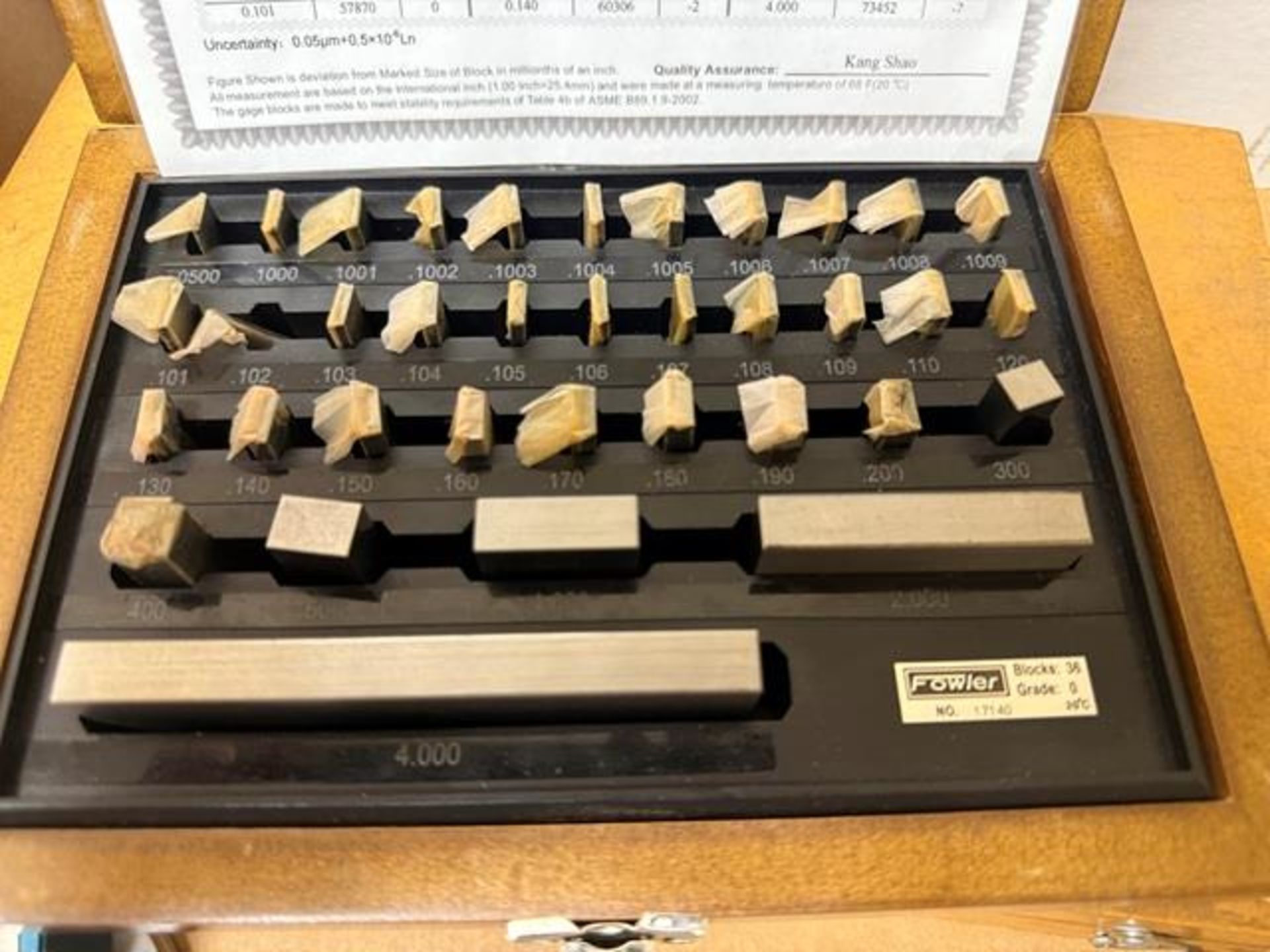 (2) Gage Block Sets