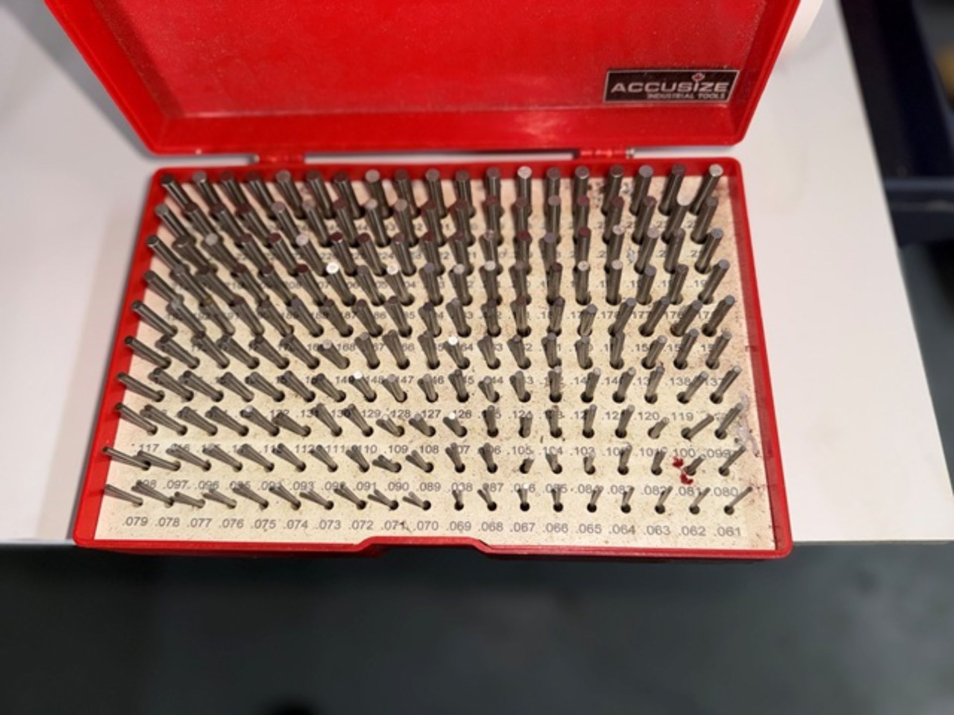 MO Minus & Accusize Pin Gage Sets .011" - .060" & .061" - .250"