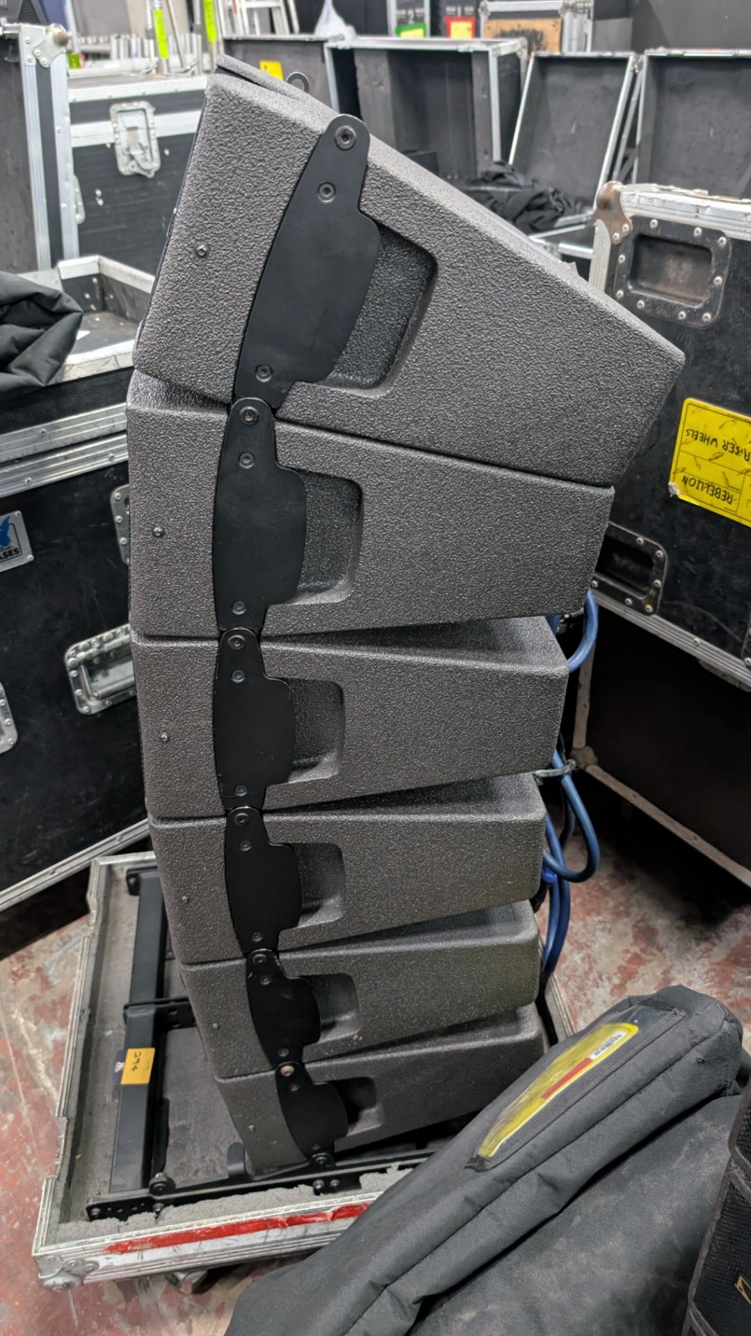 L- Acoustics Line Array Speaker System comprising 2 off Model: SB15M ...