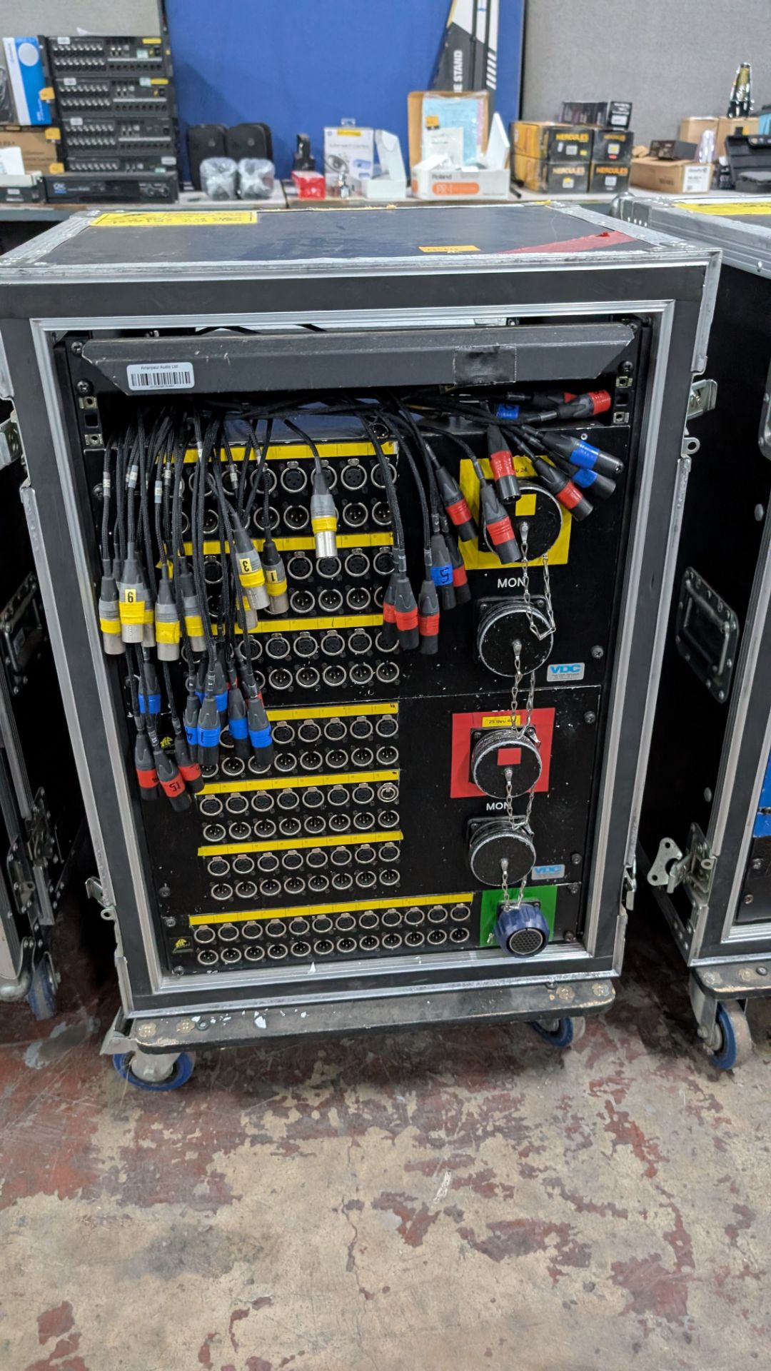 VDM Splitter comprising 2 off 24- way and 1 off 12- way DVM Boxes ...
