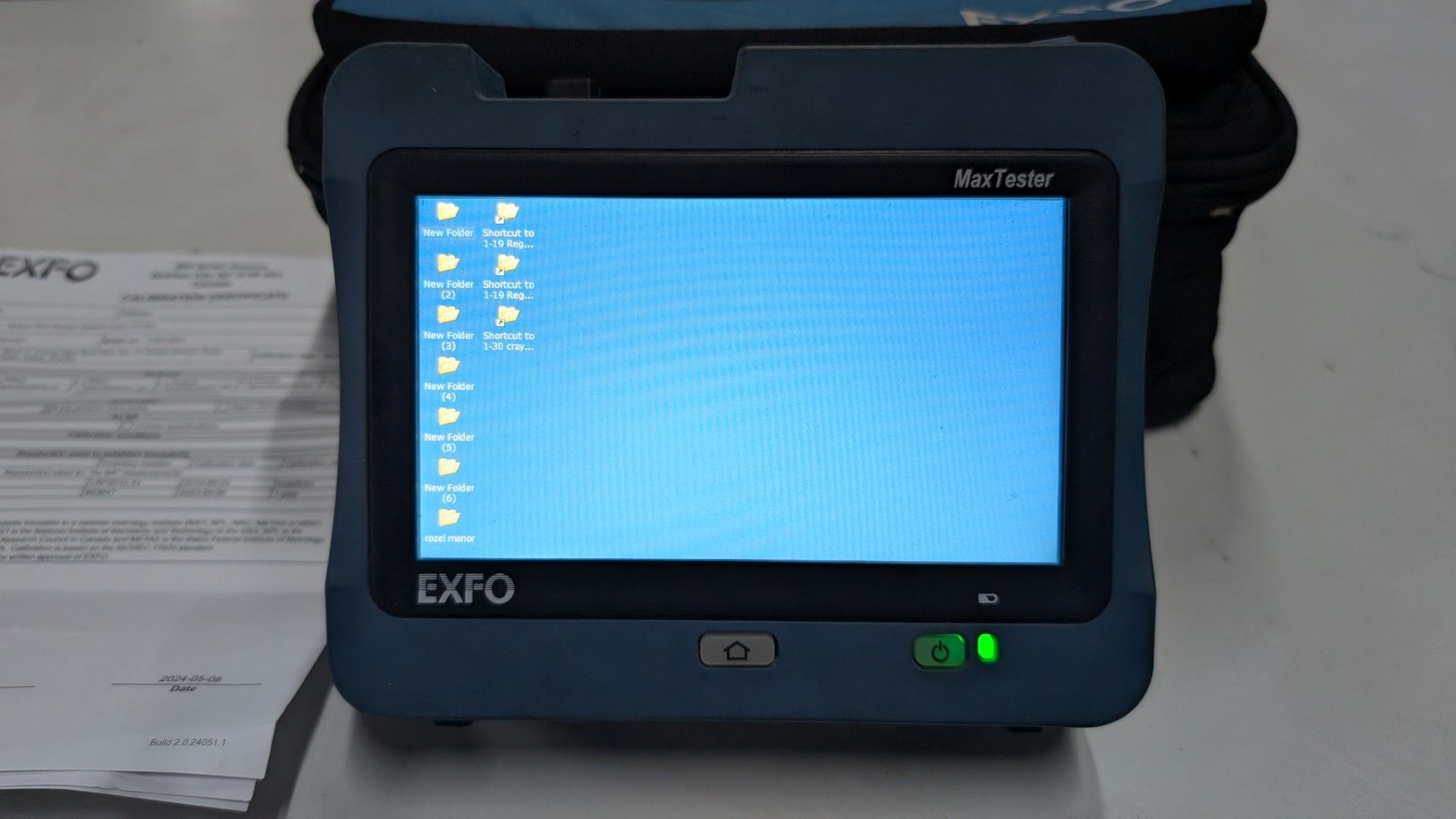 2024 EXFO Max-730D-SM8 Max Tester Fibre Optic Testing Device (OTDR ...