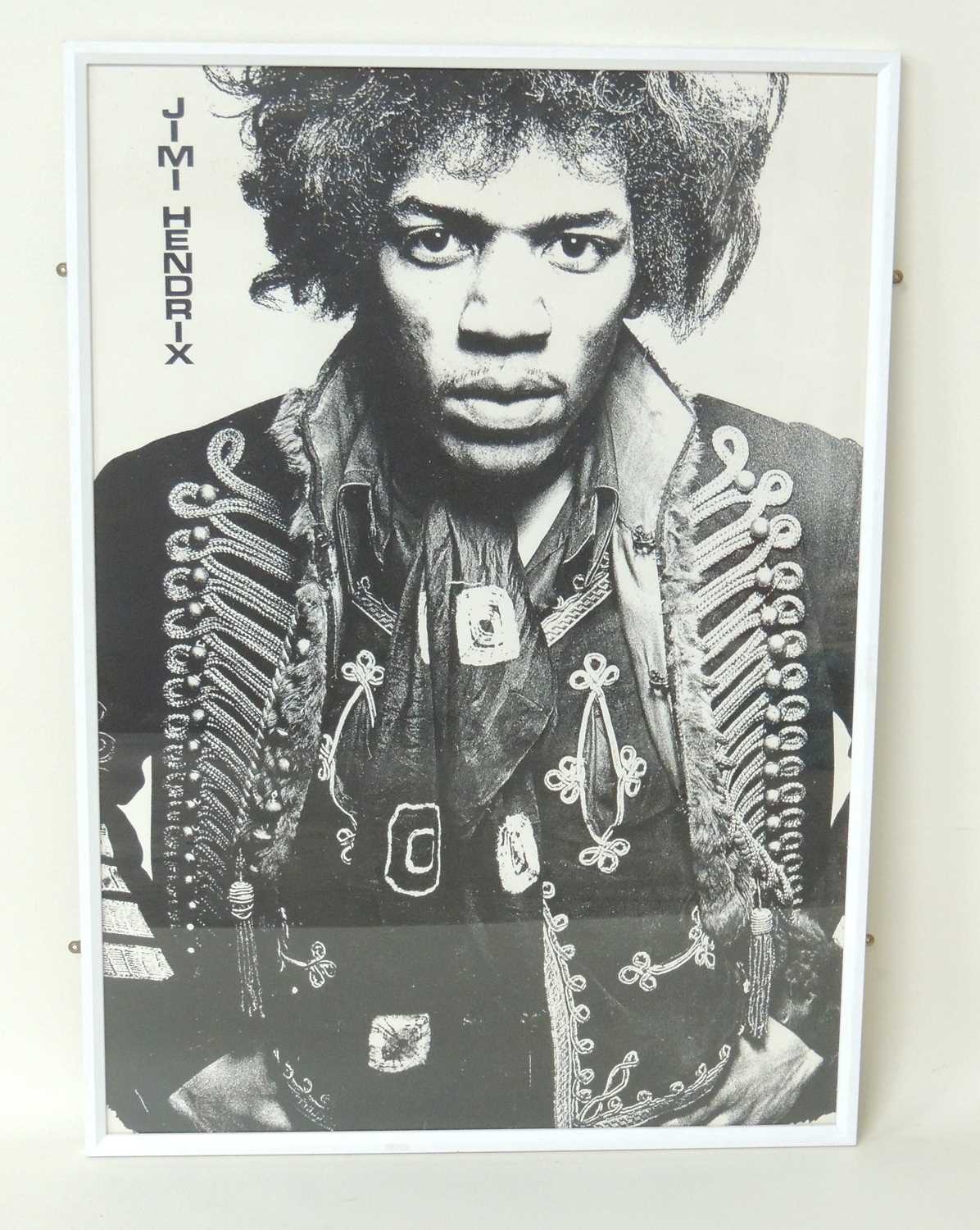 JIMI HENDRIX RARE & ORIGINAL GERED MANKOWITZ 1967 POSTER, 100 x ...