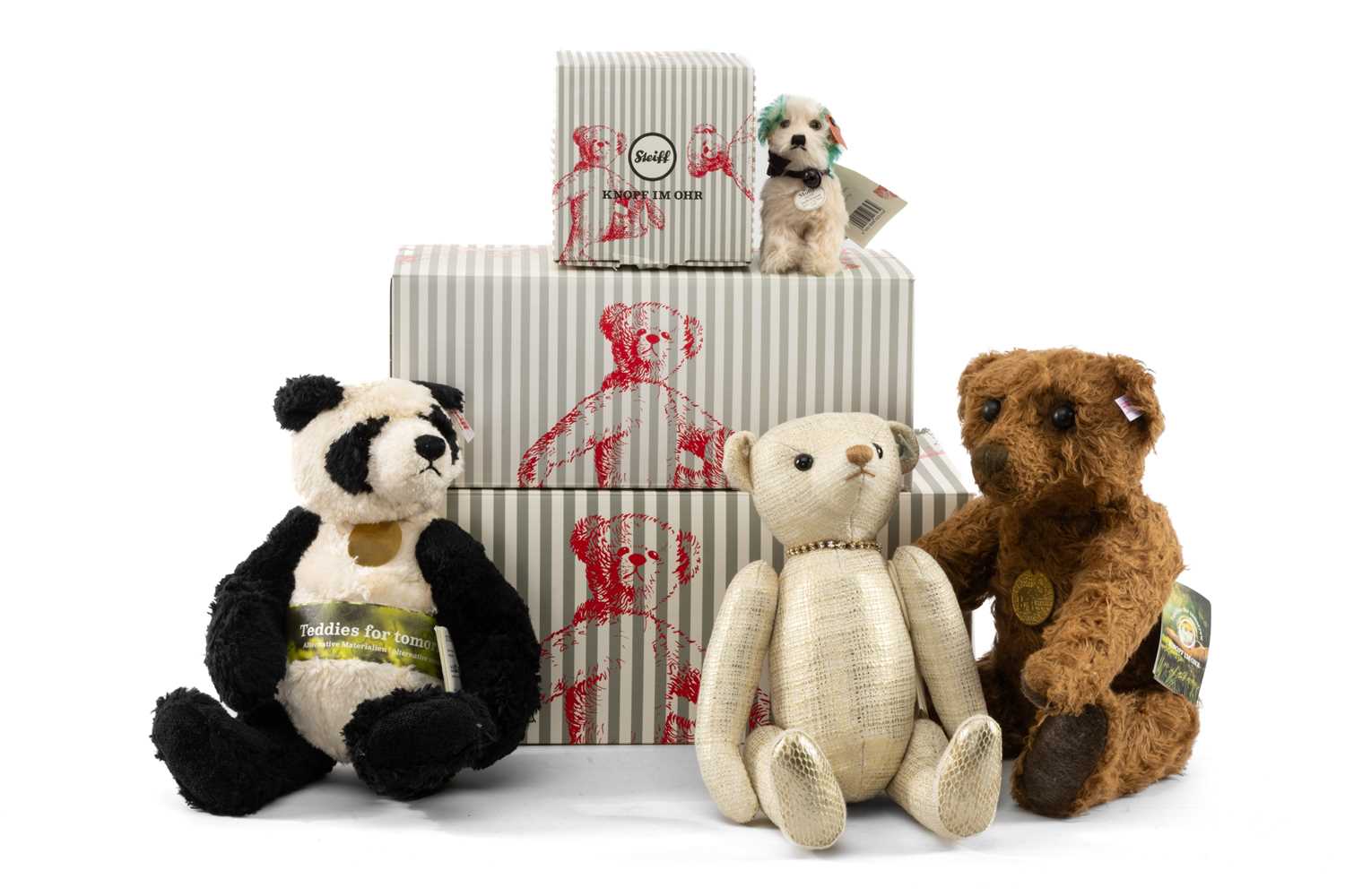 STEIFF DANBURY MINT COLLECTABLE BEARS, to include Aurelius (668/2000 ...
