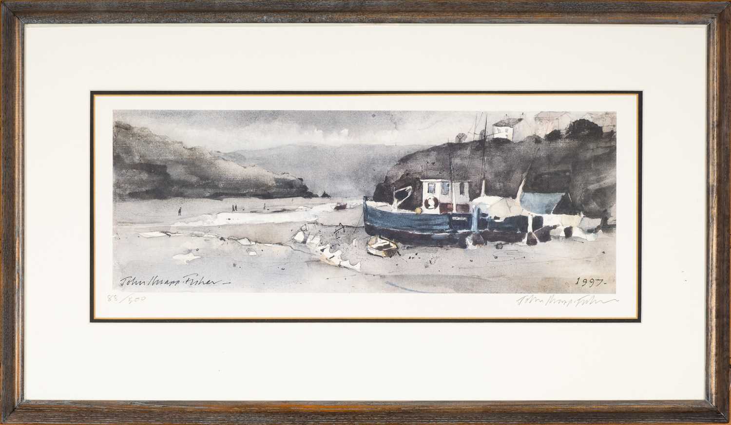 JOHN KNAPP FISHER (1931-2015) limited edition (88/500) print - entitled ...