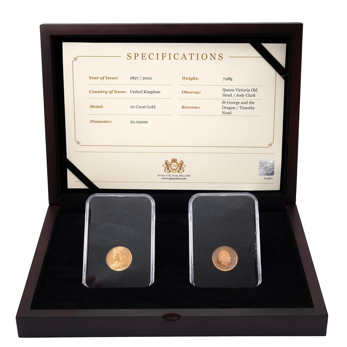 Pair of commemorative Sovereigns 'Our Longest Reigning Monarchs Jubilee ...