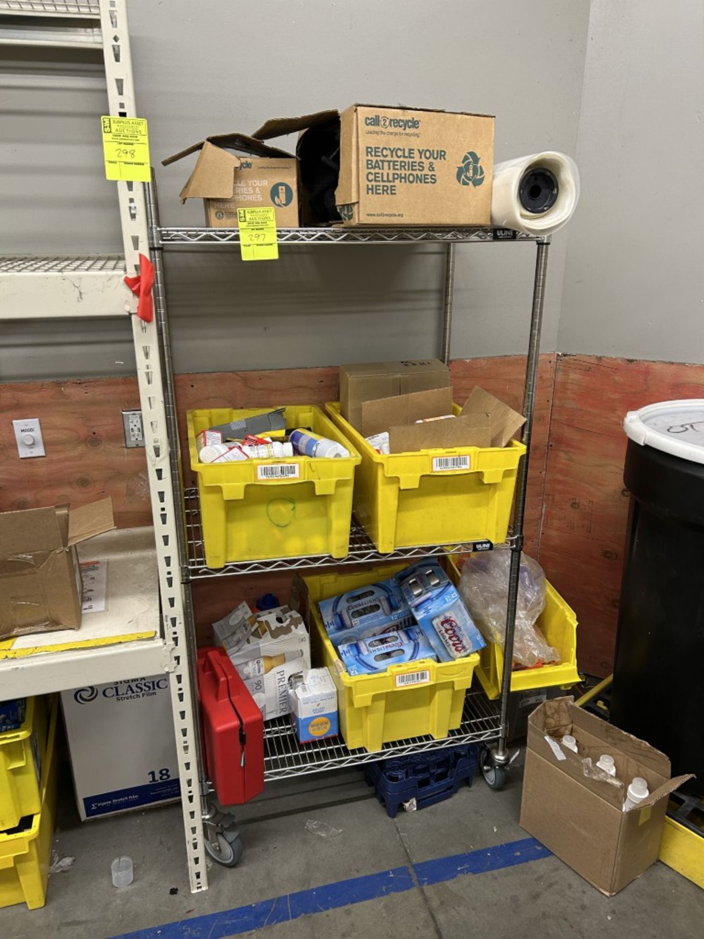 3FT METRO RACK ON CASTERS