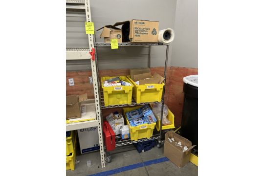 3FT METRO RACK ON CASTERS