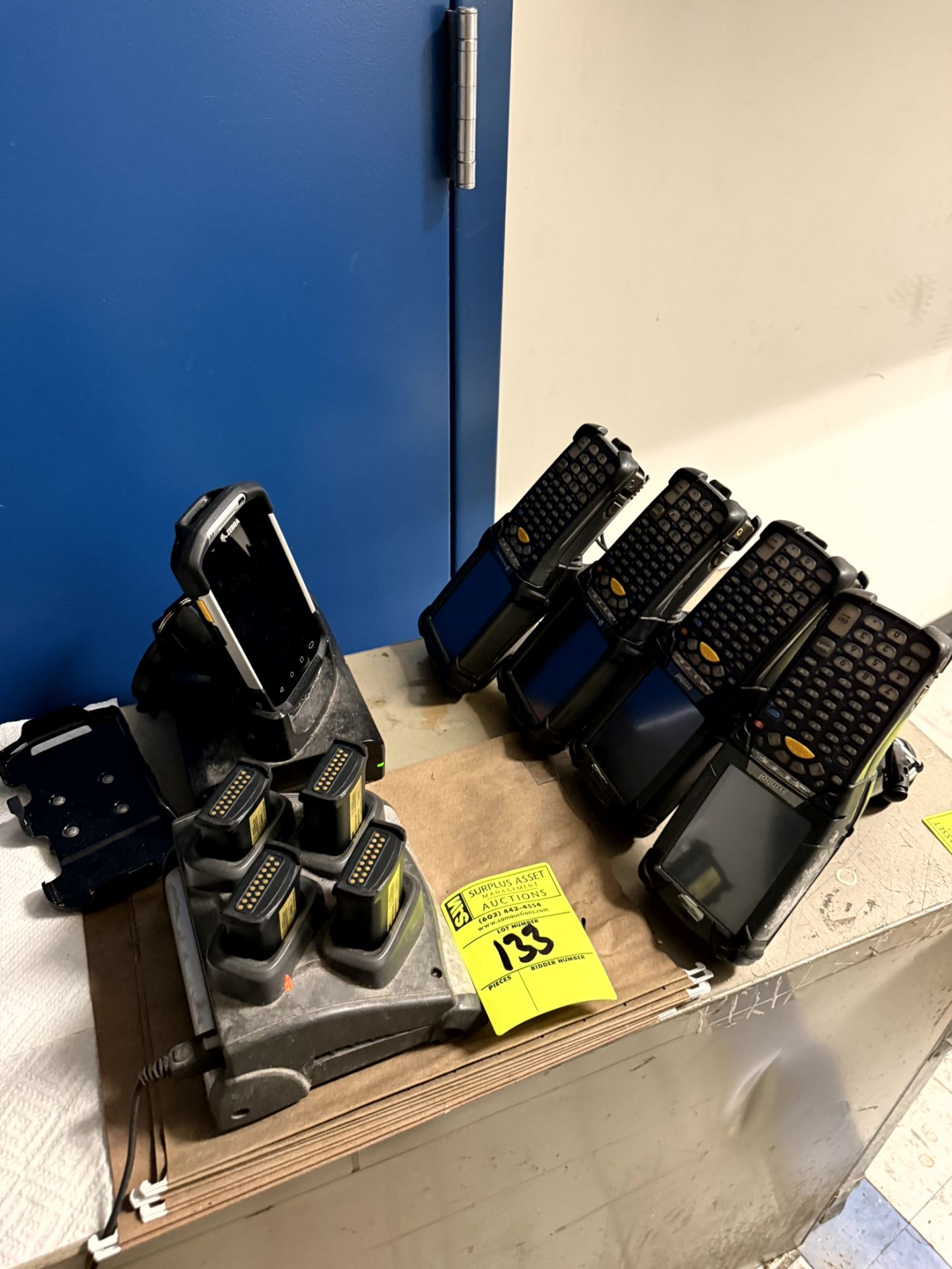 ASSUME LOT IS JUST SCANNERS, NOT SURE IF MAIN SYSTEM IS STILL IN STORE