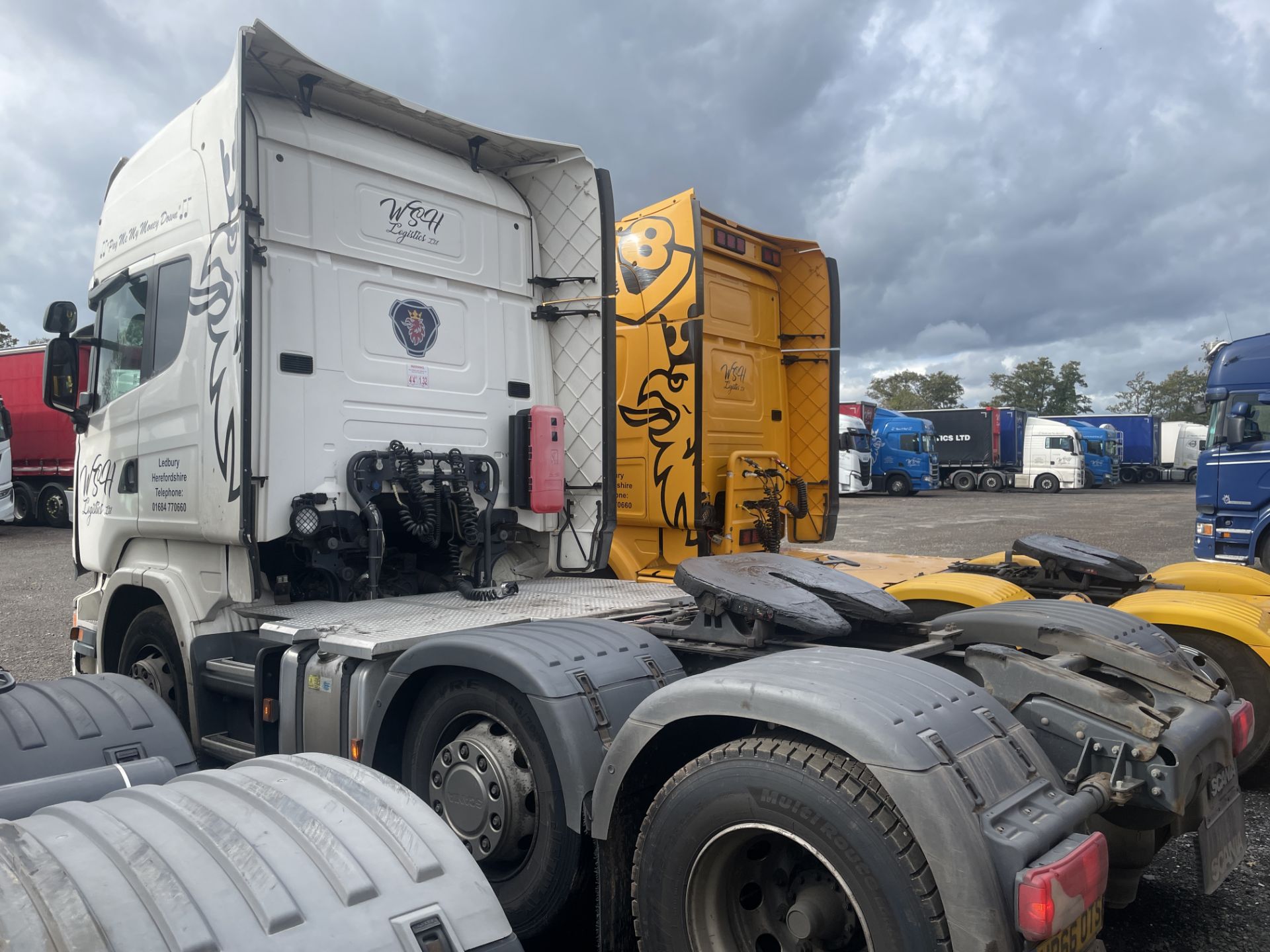Scania R450 6x2 Automatic Tractor Unit, registration no. WP66 OTS ...