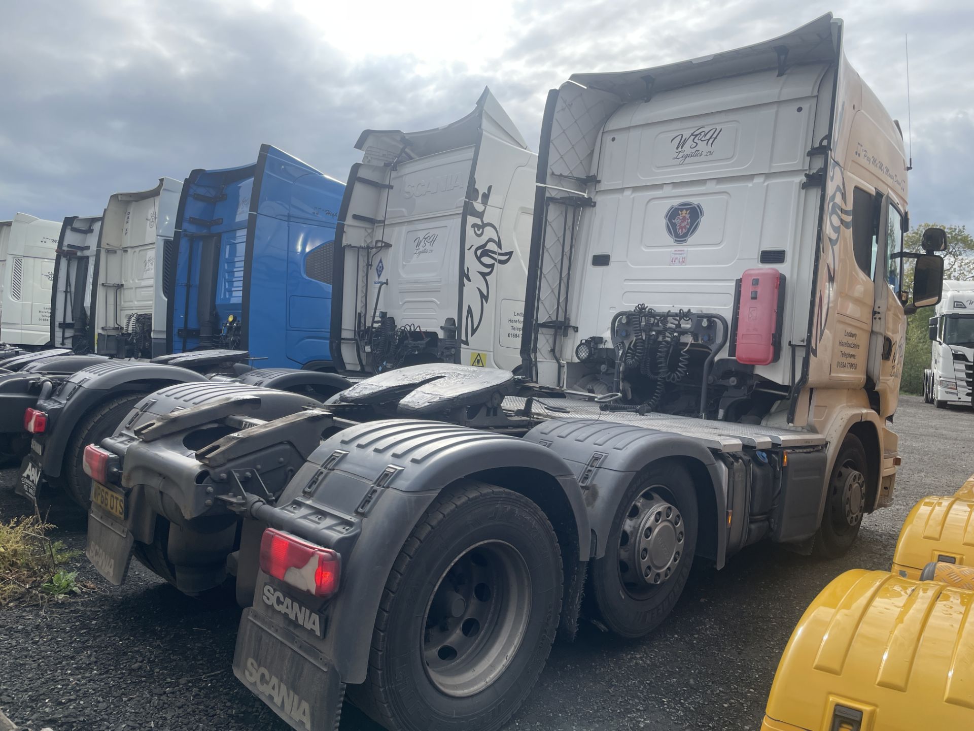 Scania R450 6x2 Automatic Tractor Unit, registration no. WP66 OTS ...