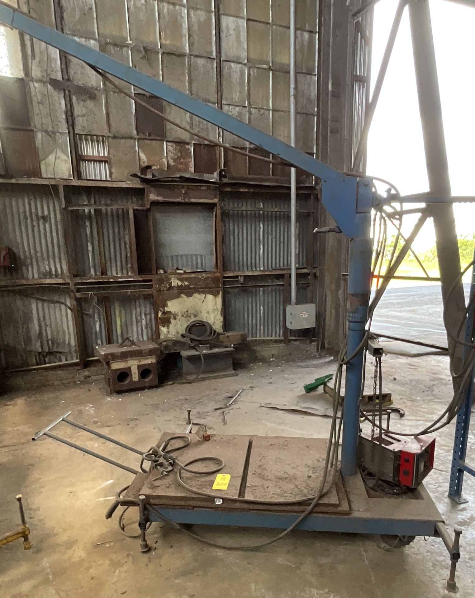 B Boom Mig Feeder Cart w/ Lincoln Feeder