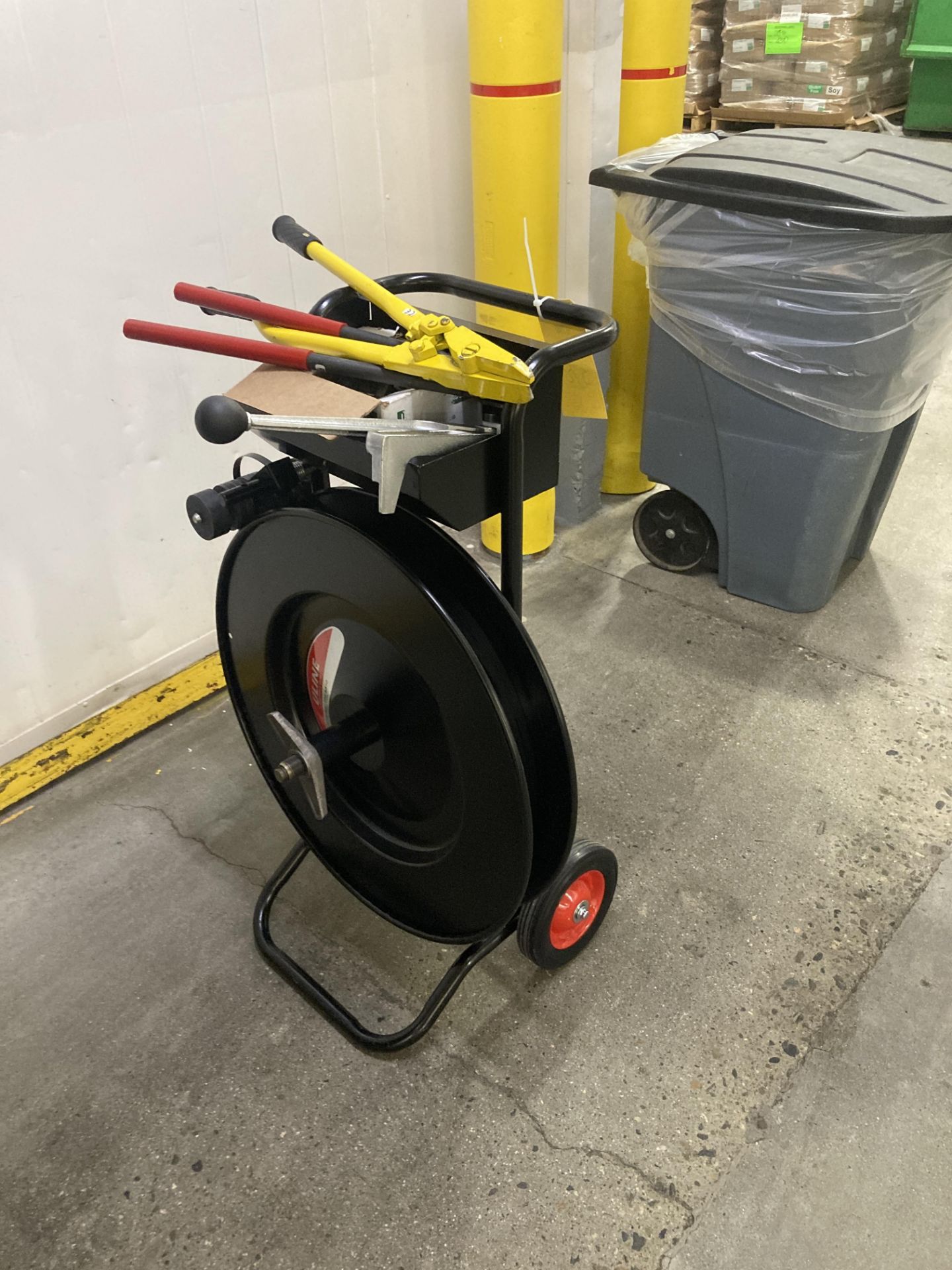 Bander cart with cutter, tensioner, and crippler, ***LOADING & RIG FEE ...