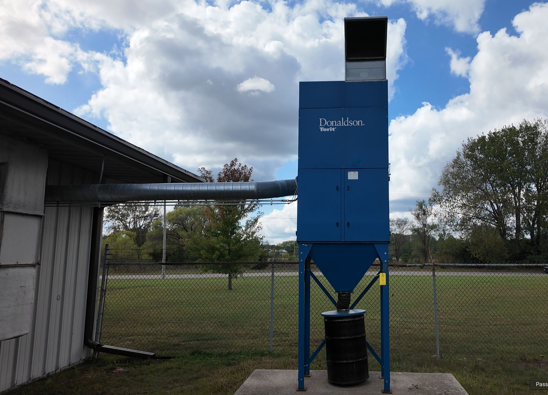 Donaldson Torit Downflo Oval Bag House, Model# DFO2-12, Serial# 3432147 ...