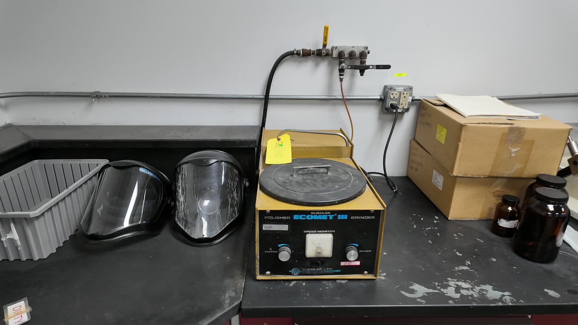 Buehler Ecomet III Grinder/Polisher, Model# 49-1650-160, Serial# 292 ...