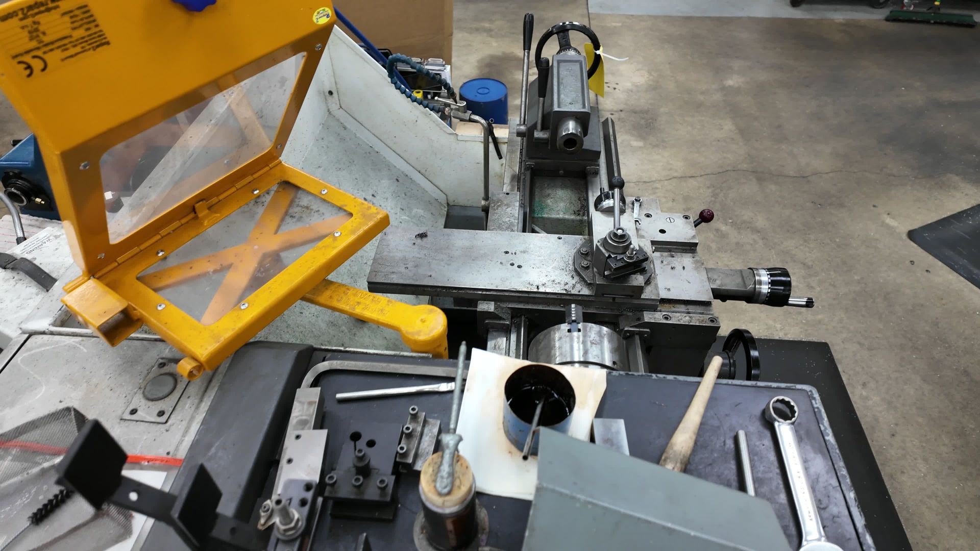 Clausing Colchester 13" Lathe, 10 HP Main Motor, 415V, 3 Phase, 60 Hz ...